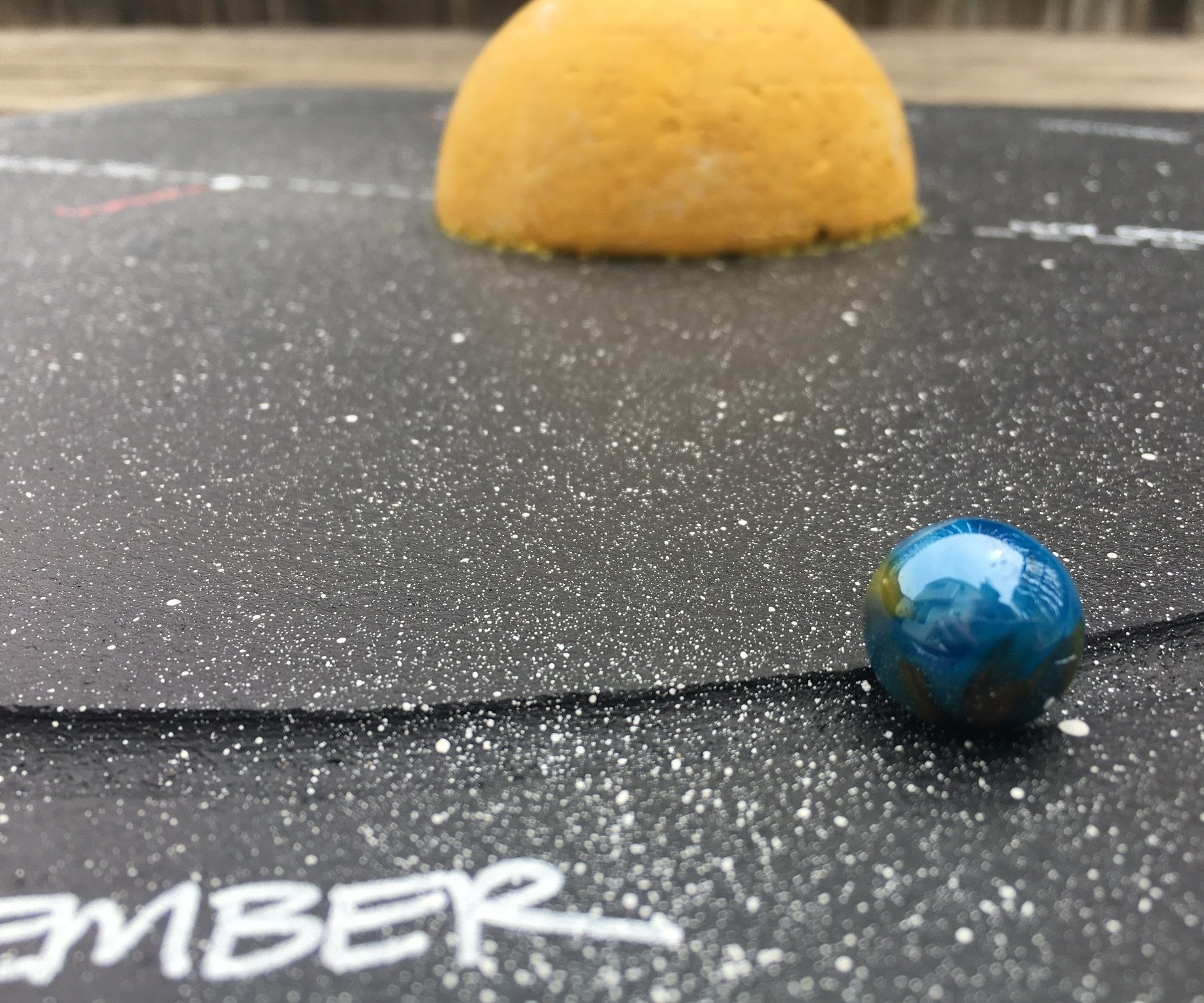 Earth's Elliptical Orbit Marble Model : 5 Steps (with Pictures ...