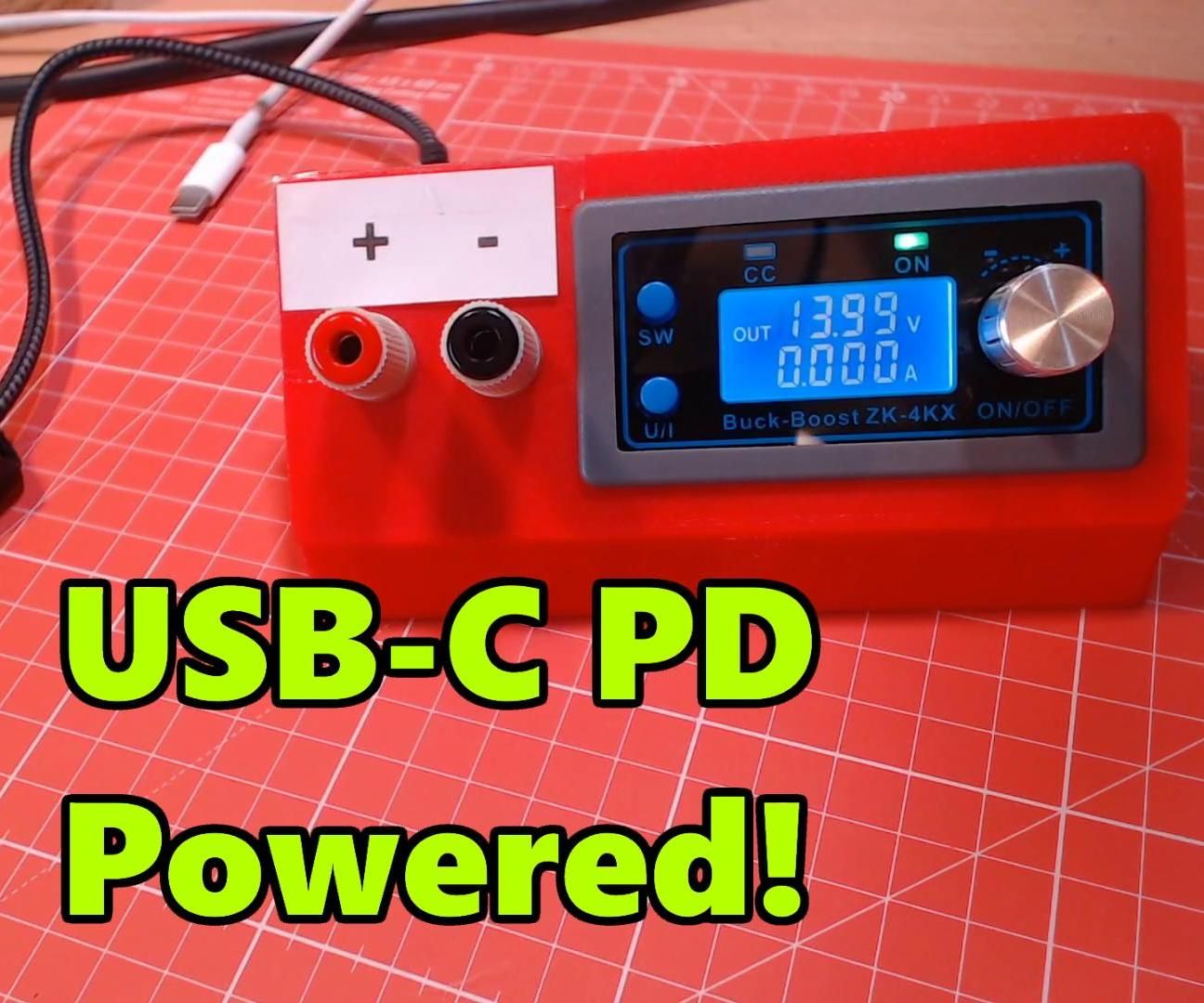 USB-C Powered Bench Power Supply : 10 Steps (with Pictures) - Instructables