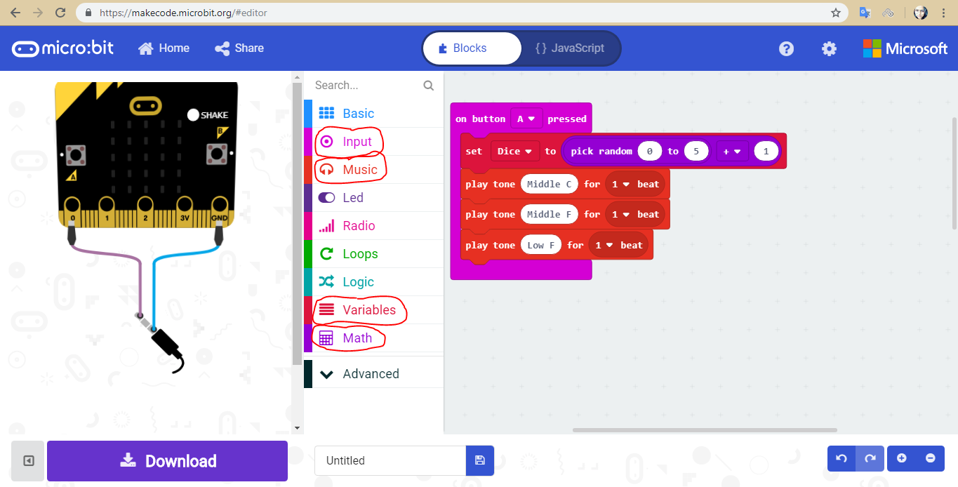 Fun MicroBit Dice : 6 Steps - Instructables