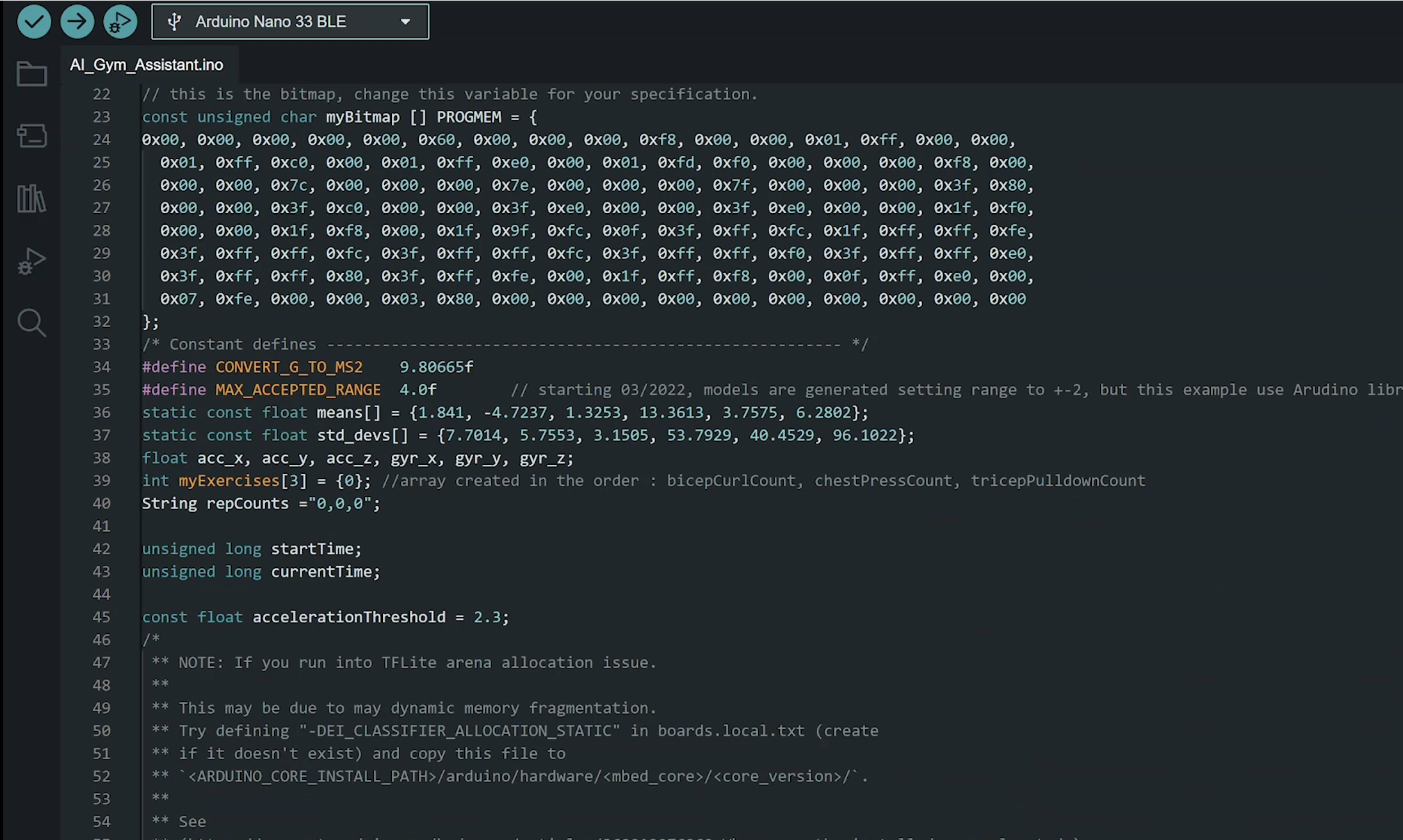 Using an Arduino Neural Network to Count Gym Reps! : 7 Steps (with ...