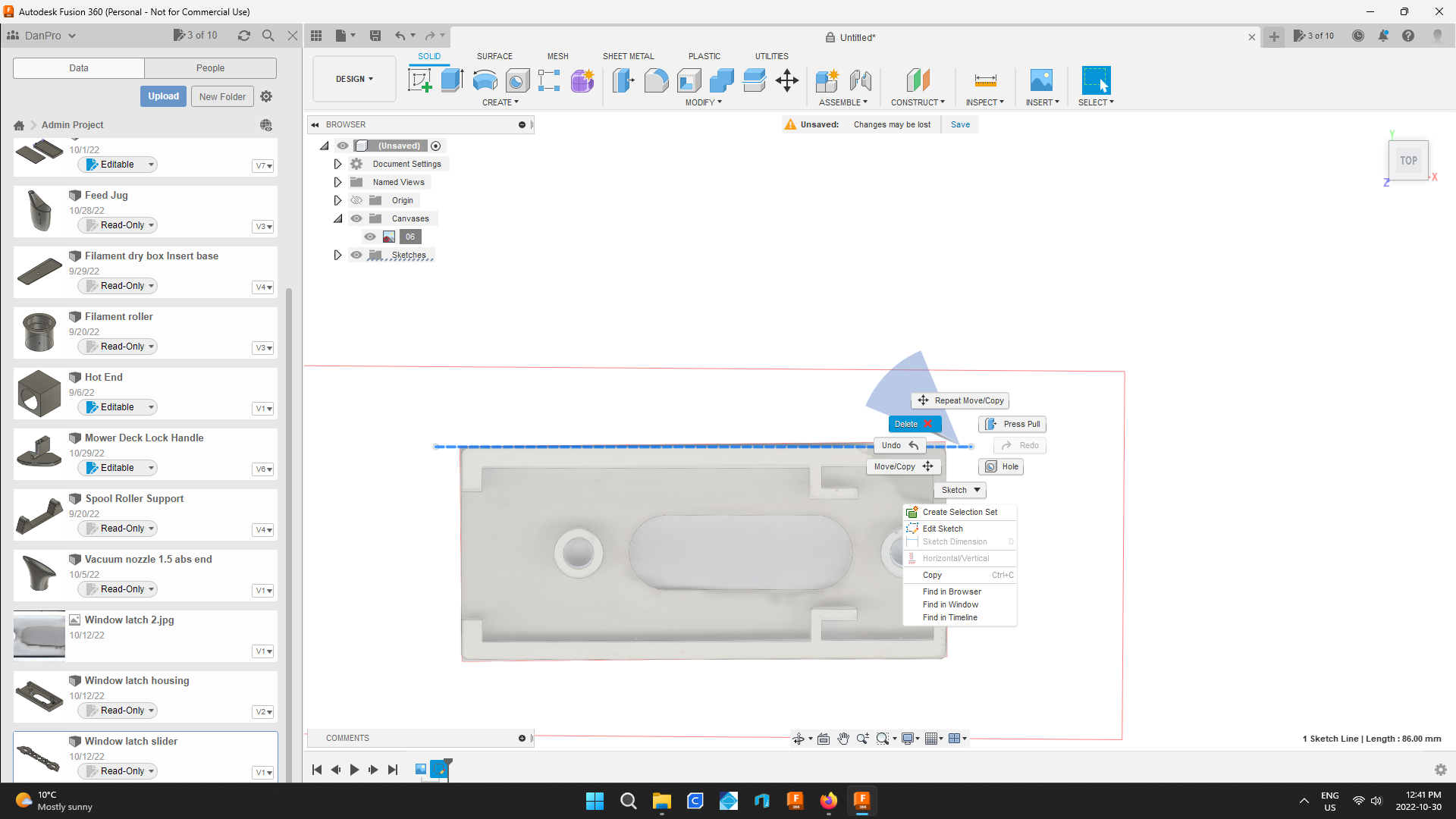 Window Repairs Using Fusion 360 Saved Me Over $300 : 18 Steps (with ...