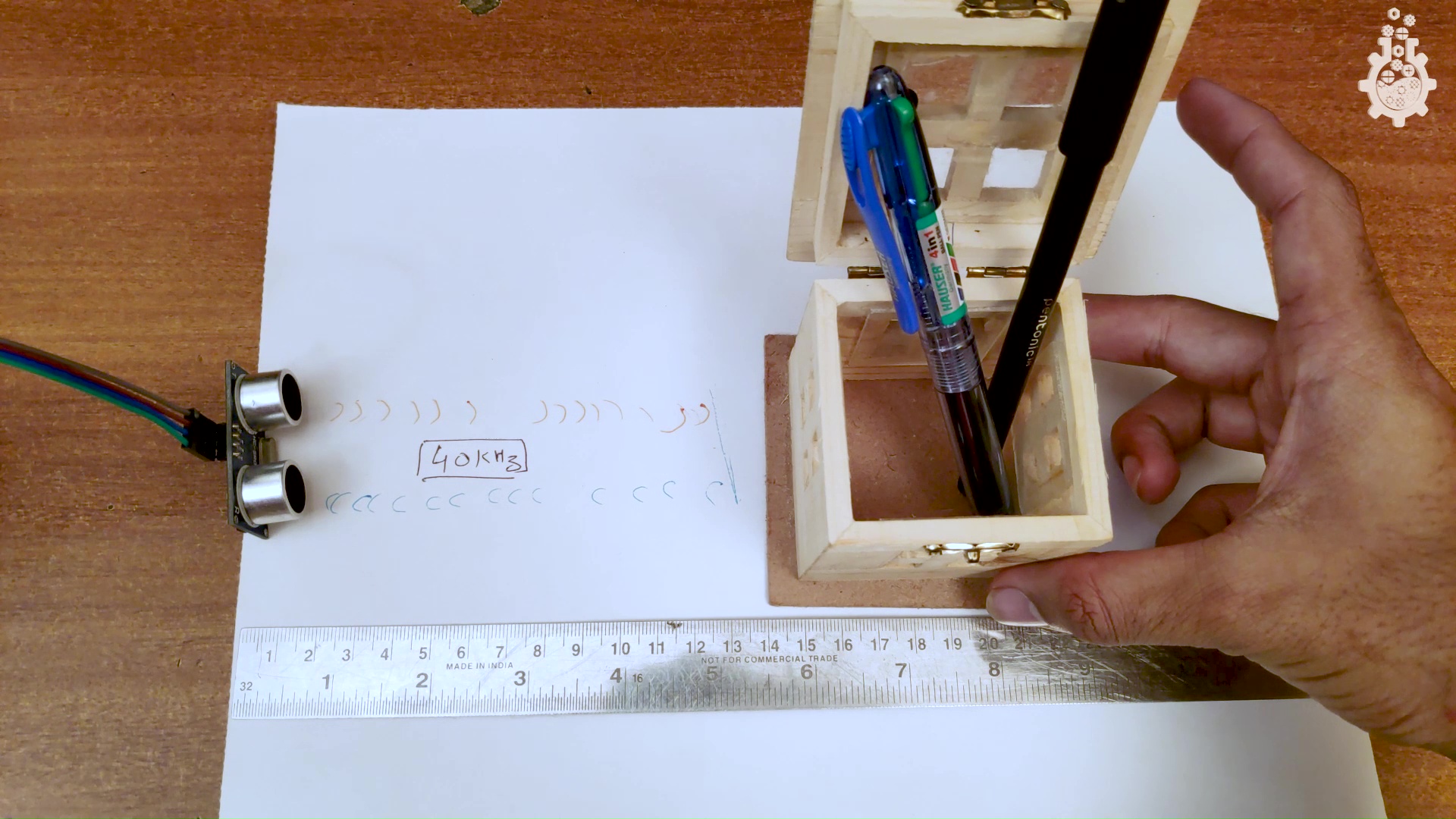 Arduino Ultrasonic Sensor Module Tutorial for Beginners (HC-SR04) : 6 ...