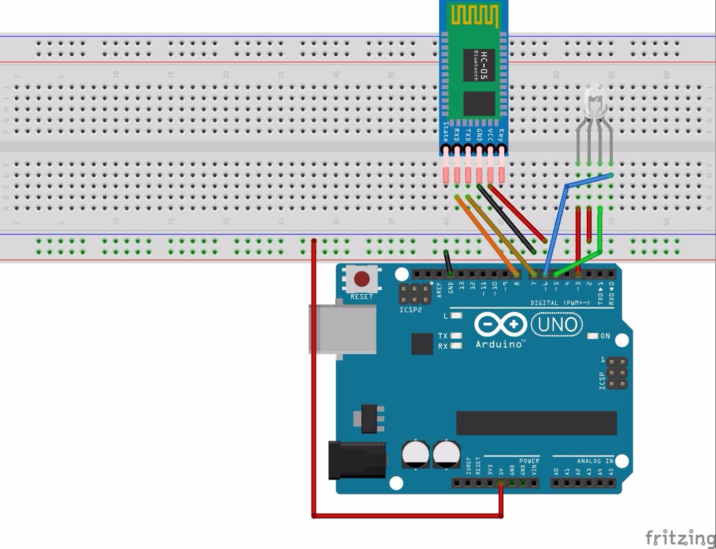 Android Slider to Control Arduino RGB LED : 3 Steps - Instructables