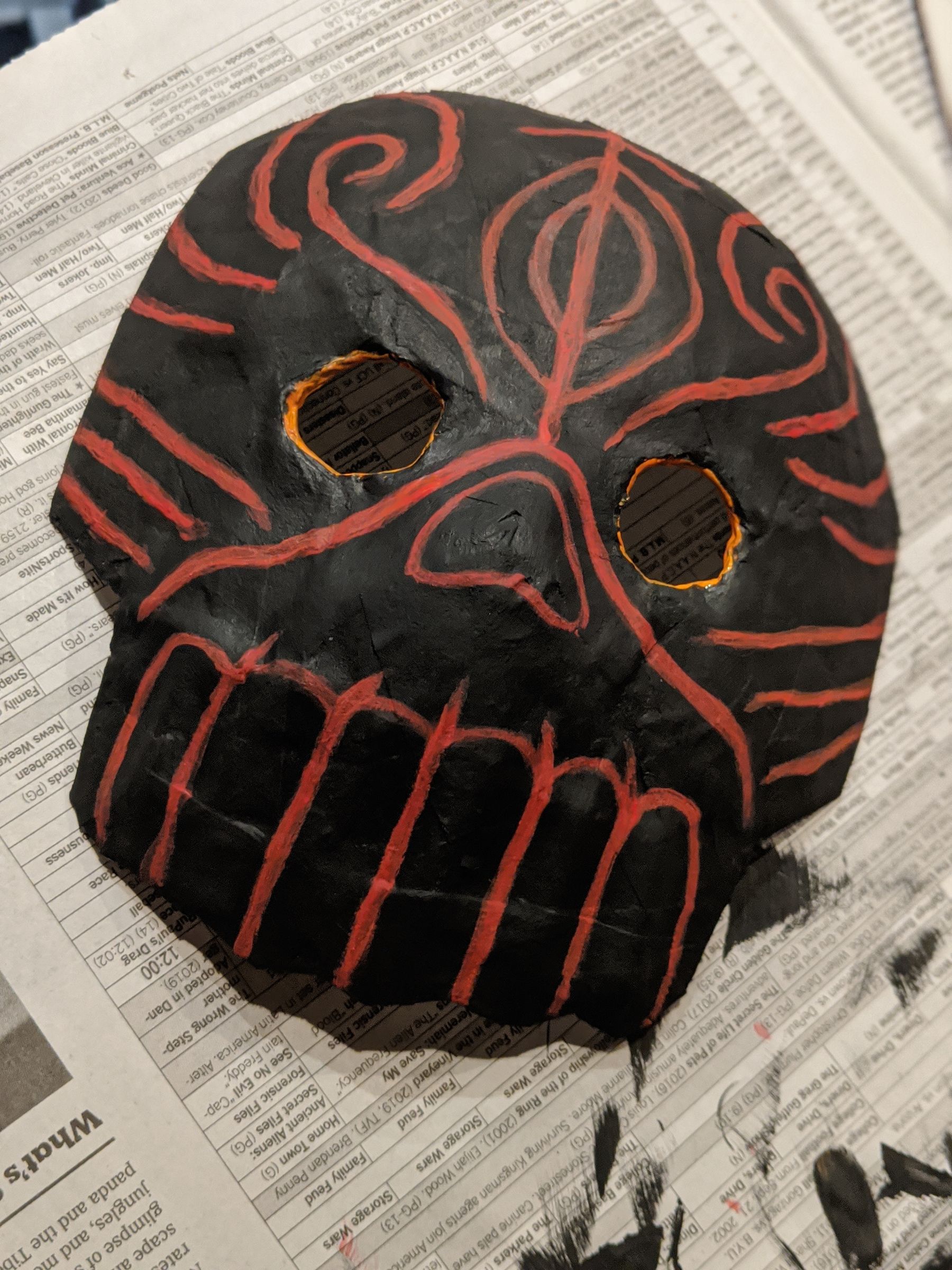 Paper Mache Mask : 11 Steps (with Pictures) - Instructables