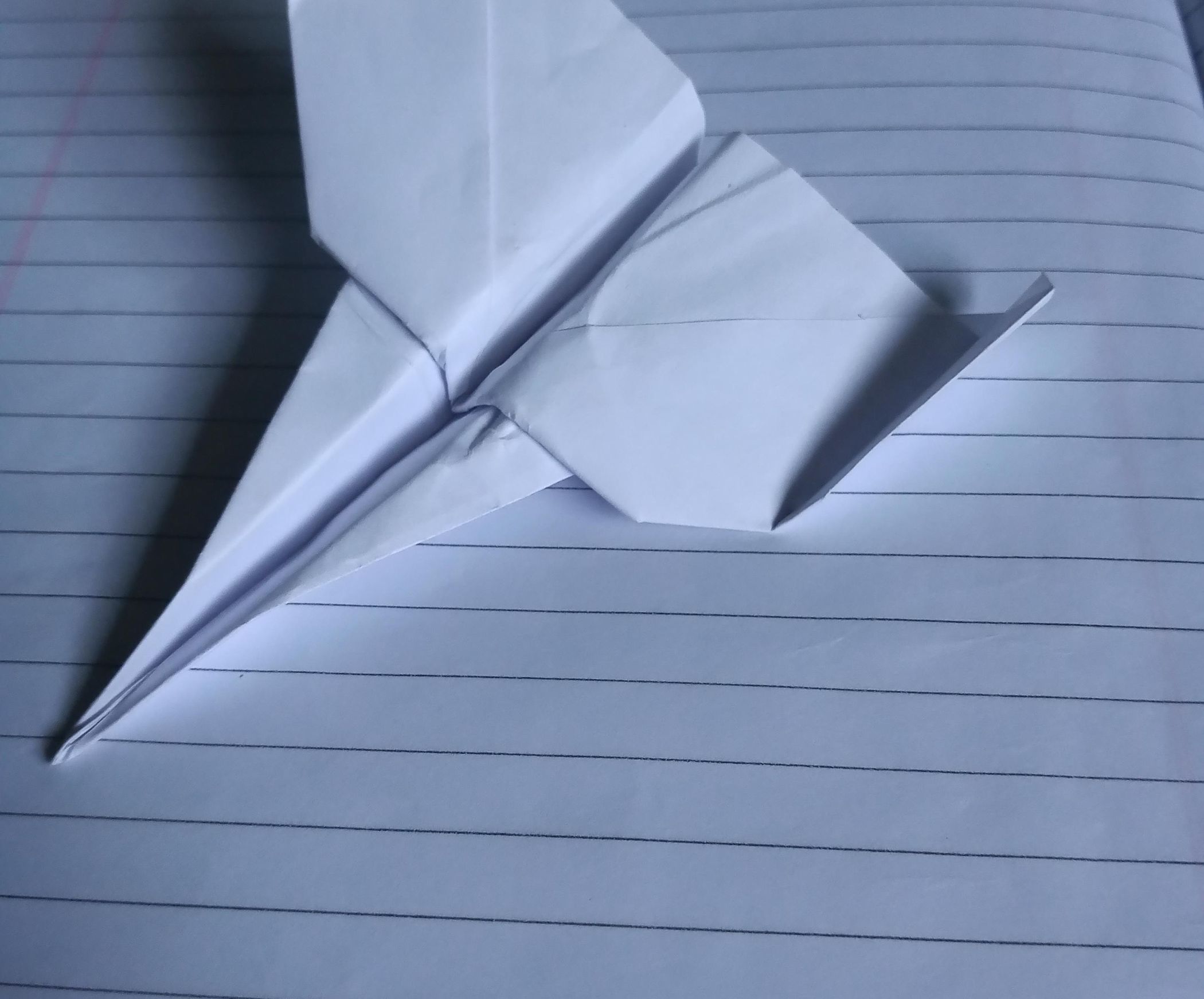 Origami Fighter Plane : 8 Steps - Instructables