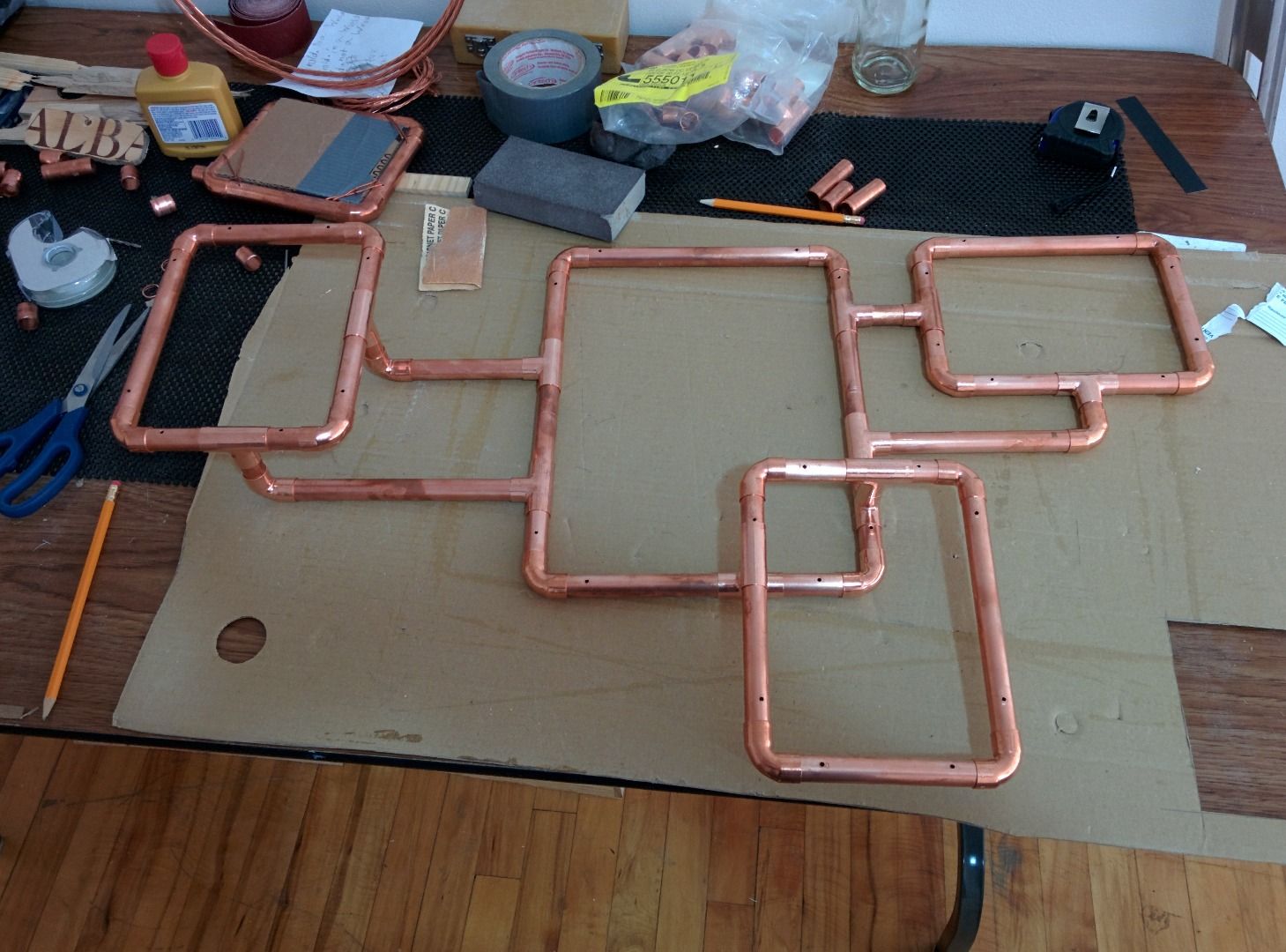 Copper Pipe Photo Frames : 4 Steps (with Pictures) - Instructables