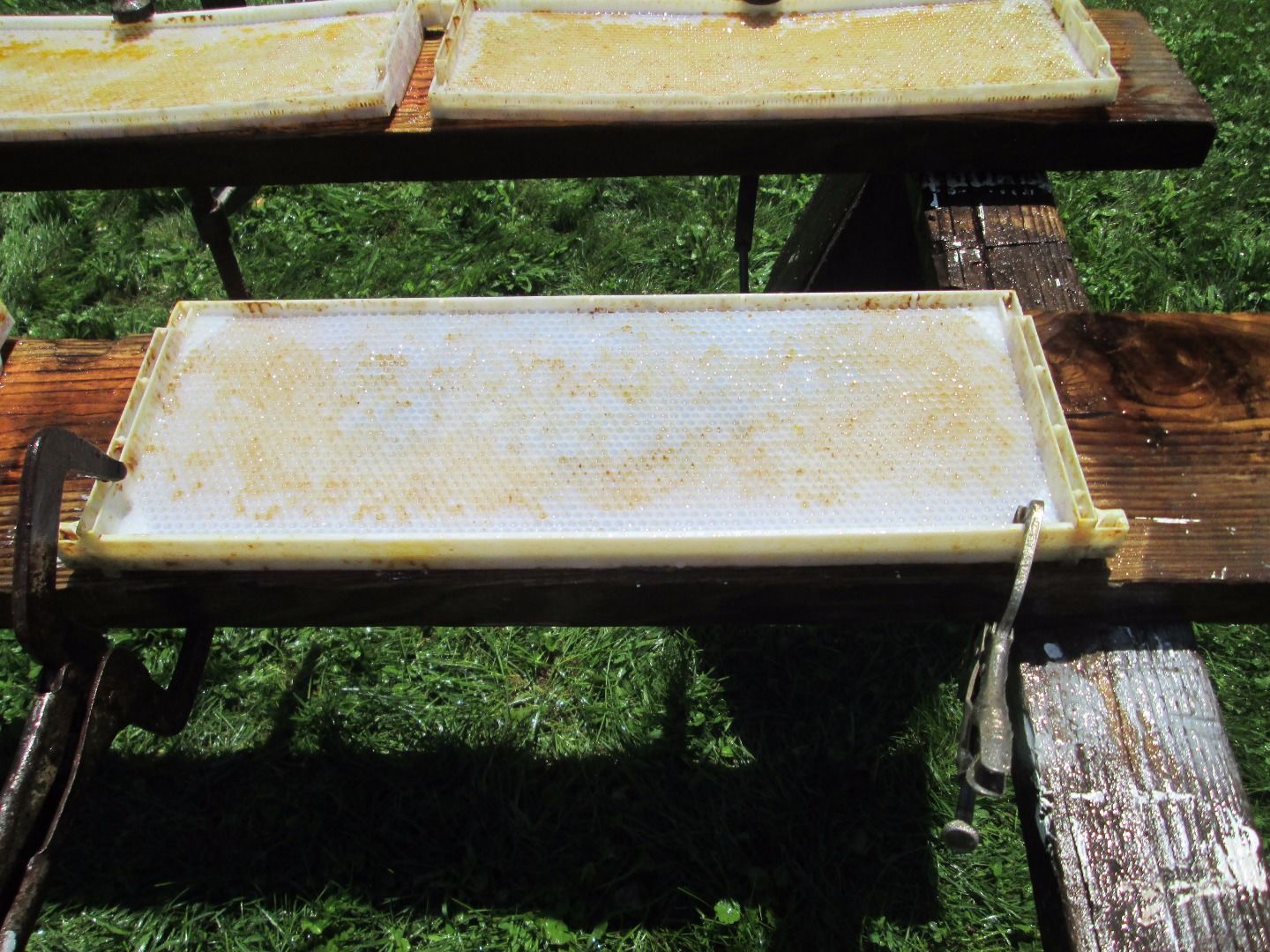Salvaging Plastic Beehive Frames : 4 Steps - Instructables
