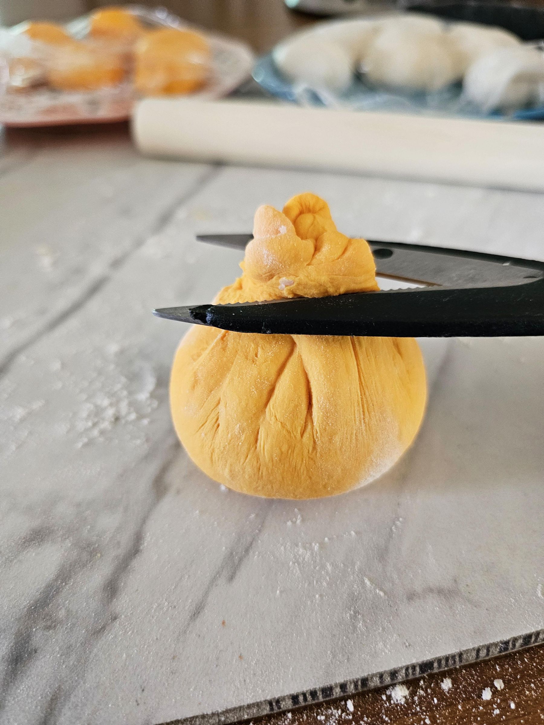 Segmented Orange Mantou : 16 Steps (with Pictures) - Instructables