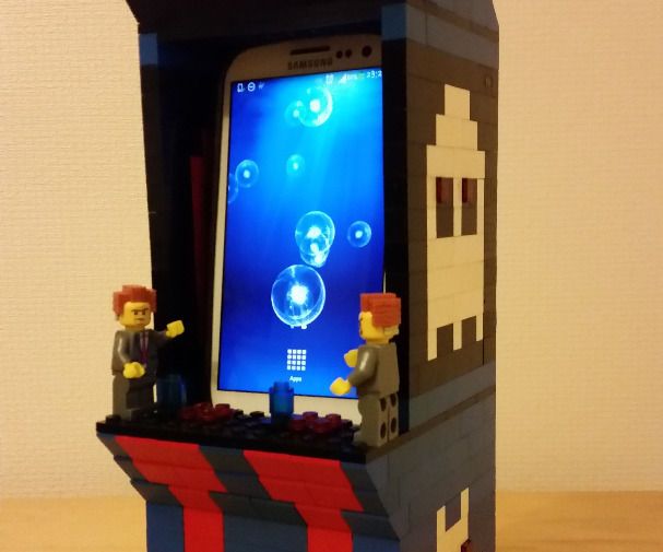 Lego Arcade Machine Phone Charging Station : 8 Steps - Instructables