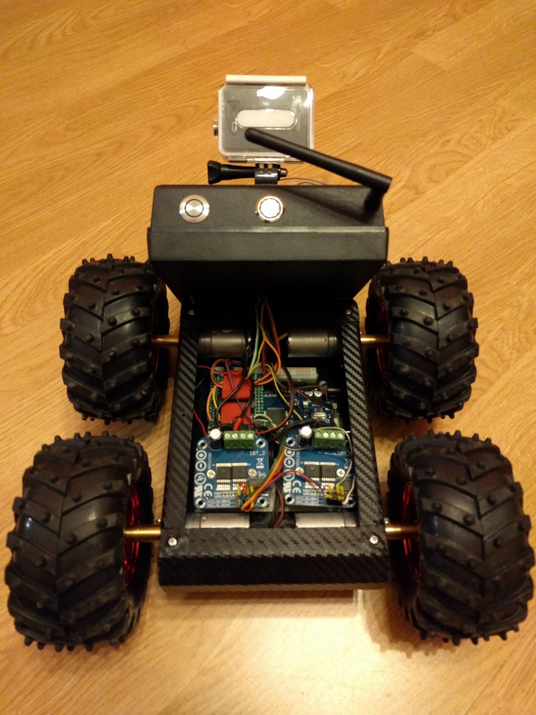 4WD Security Robot : 5 Steps (with Pictures) - Instructables