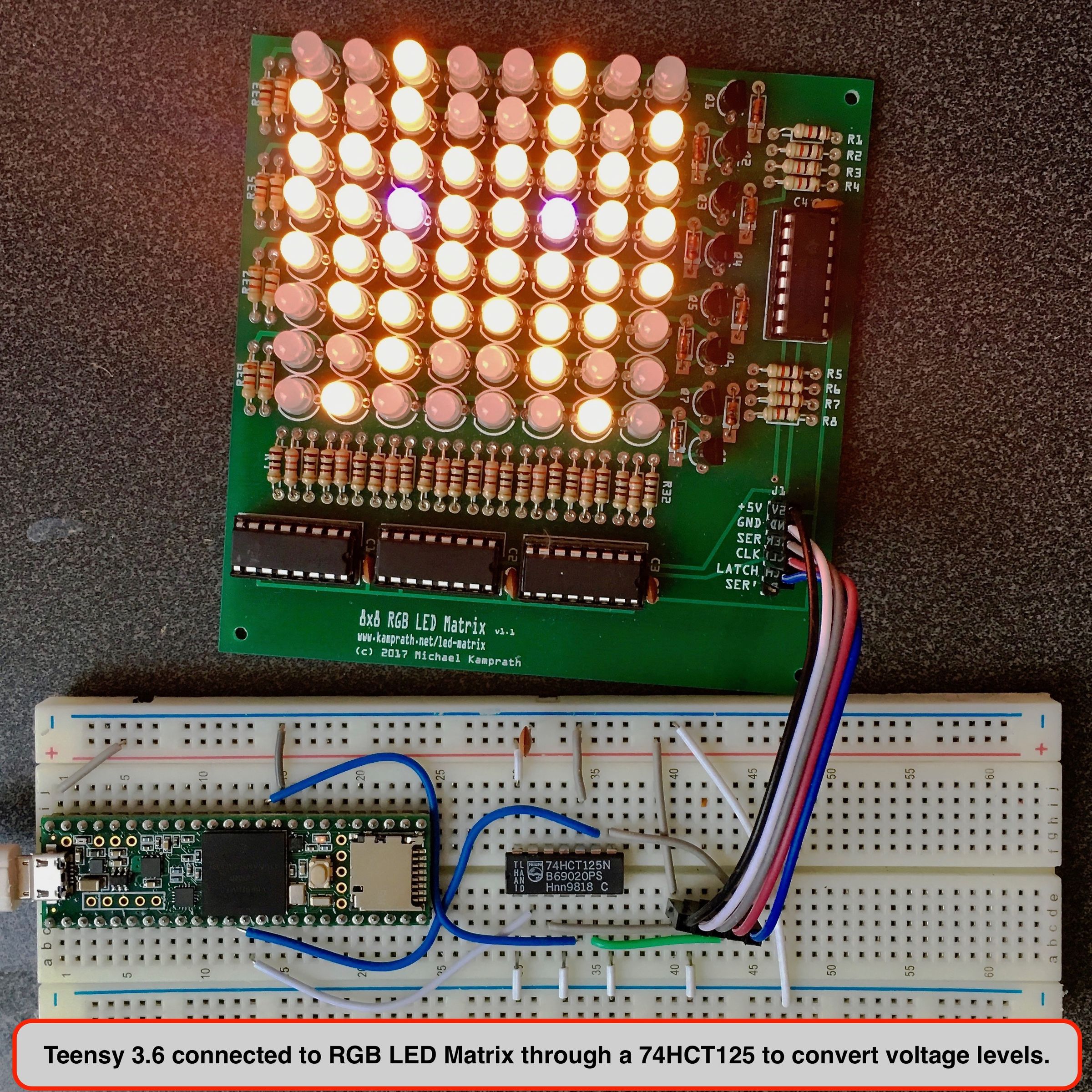 RGB LED Matrix : 5 Steps - Instructables