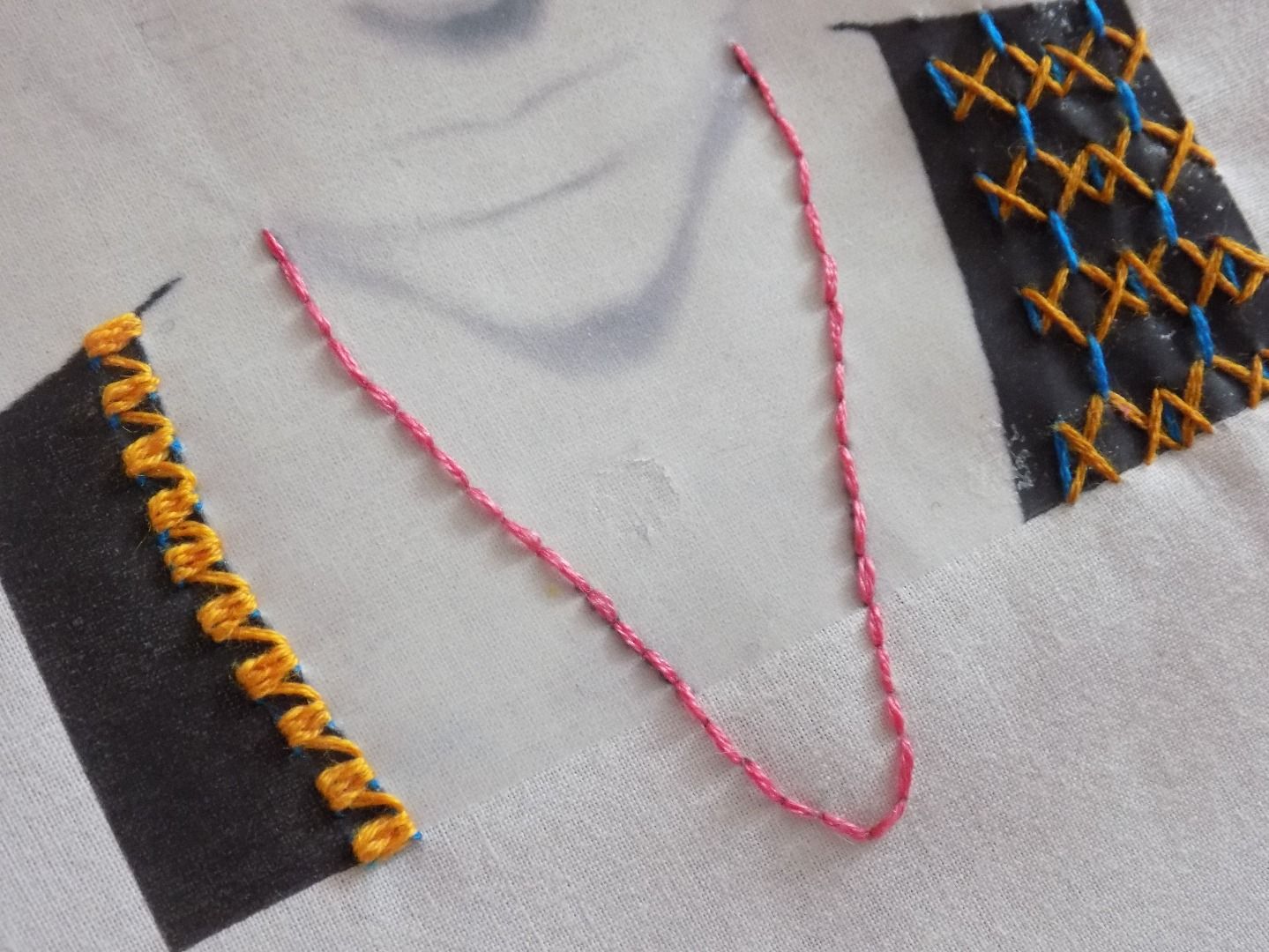 Embroidery 101: Woven Back and Woven Running Stitches : 7 Steps (with ...