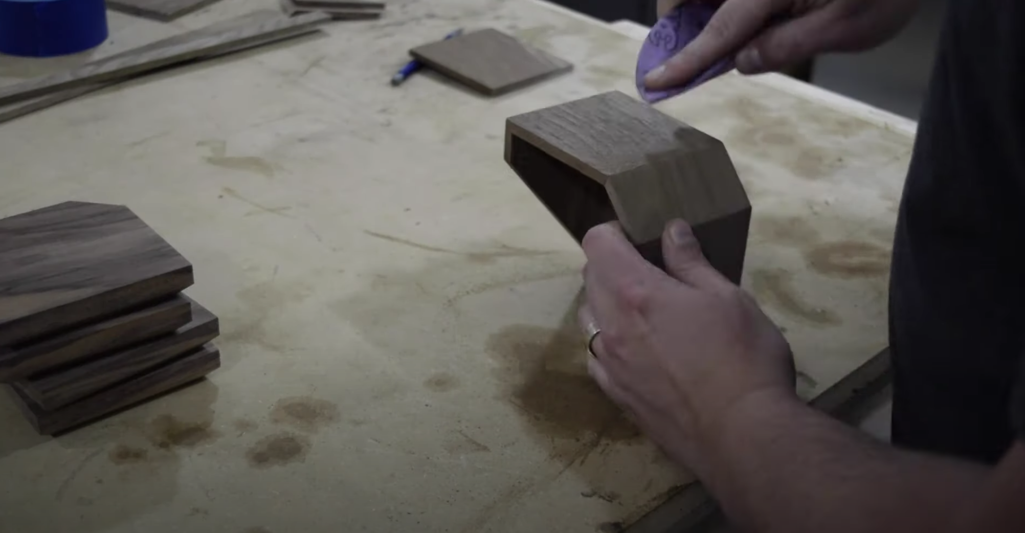 Modern Coasters and Coaster Holder : 6 Steps (with Pictures ...