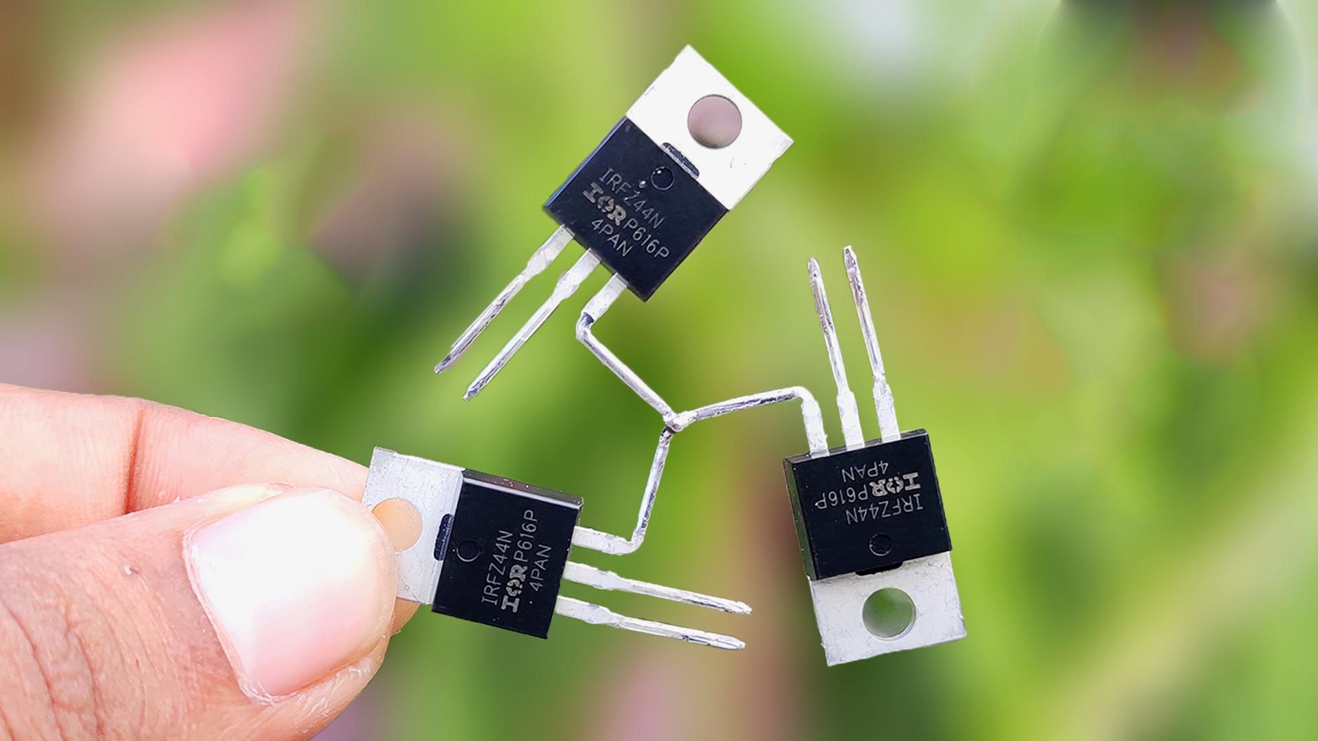 Simple Electronics Project Using Mosfet - Creative Ideas : 4 Steps ...