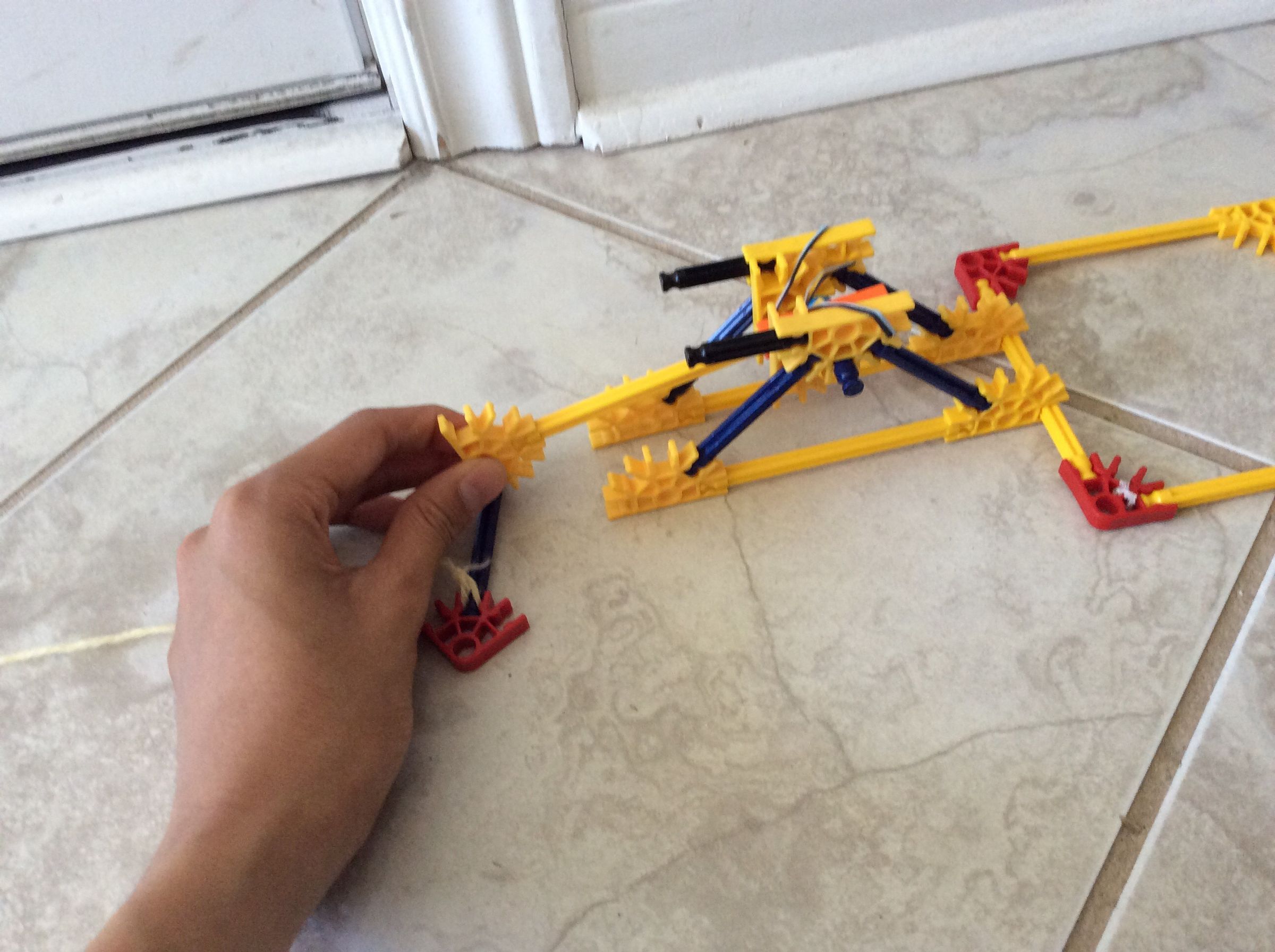 Knex Trip Wire Trap! : 7 Steps - Instructables