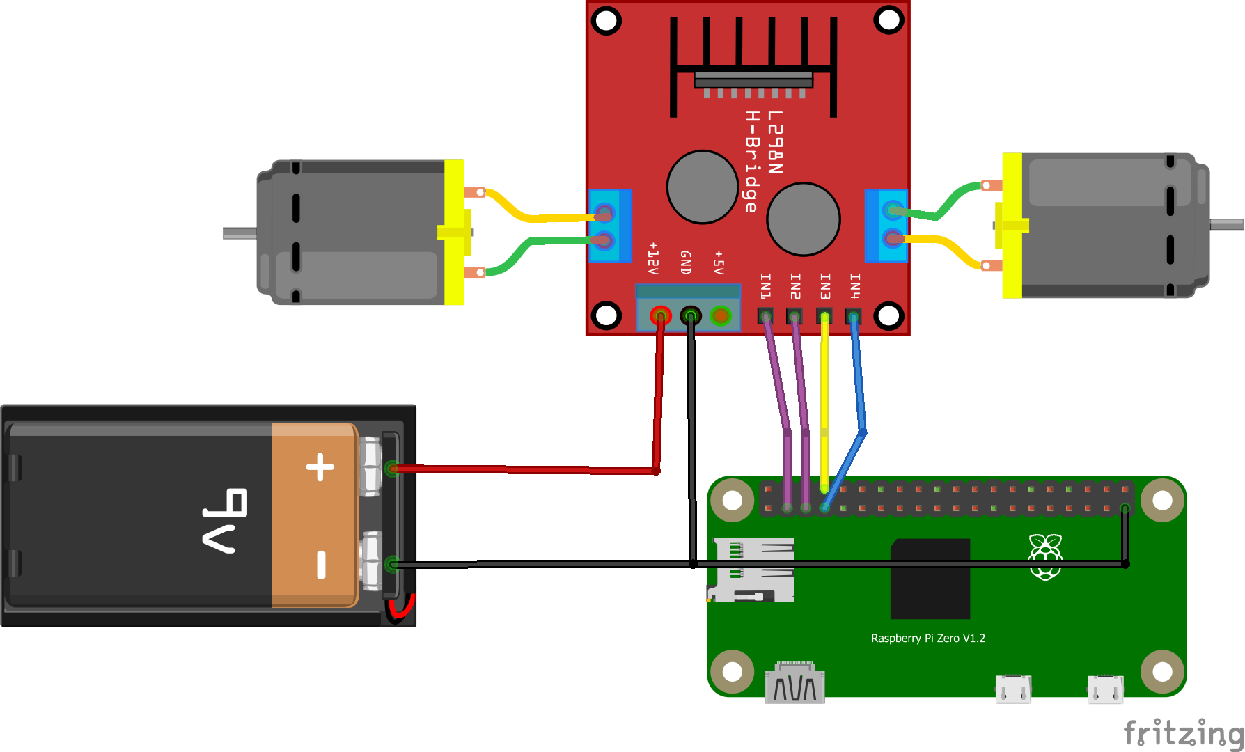 Raspberry Tank With Web Interface and Video Streaming : 8 Steps (with ...