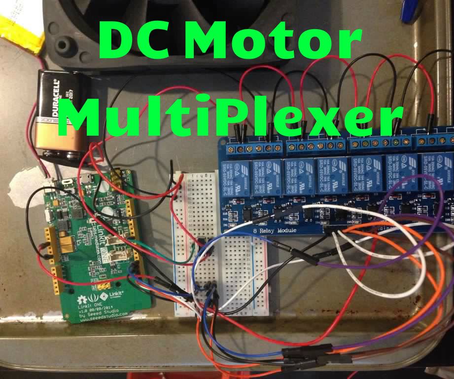 DC Motor Multiplexer : 3 Steps (with Pictures) - Instructables