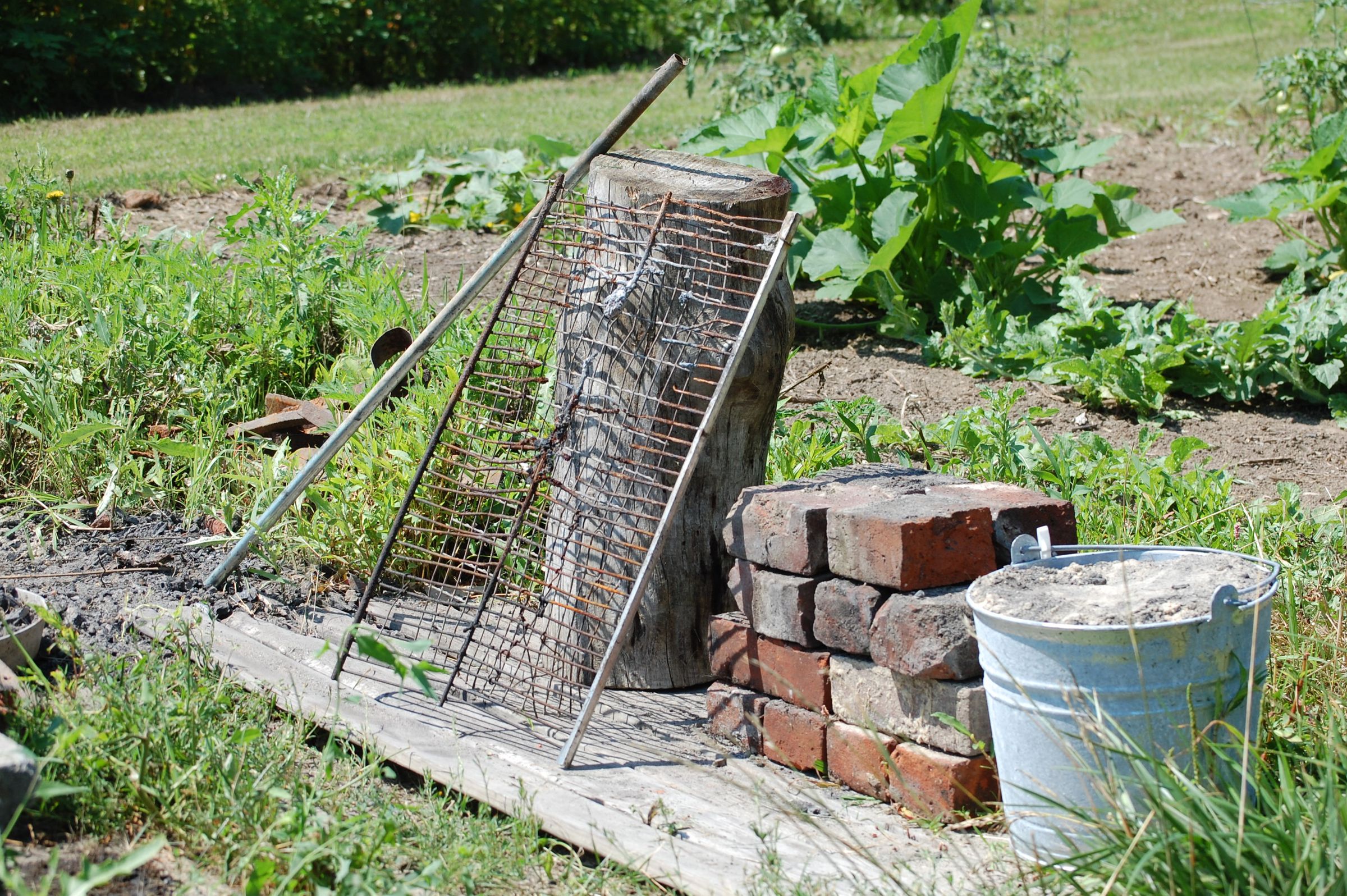 Simple Forge From Red House Bricks : 10 Steps (with Pictures ...