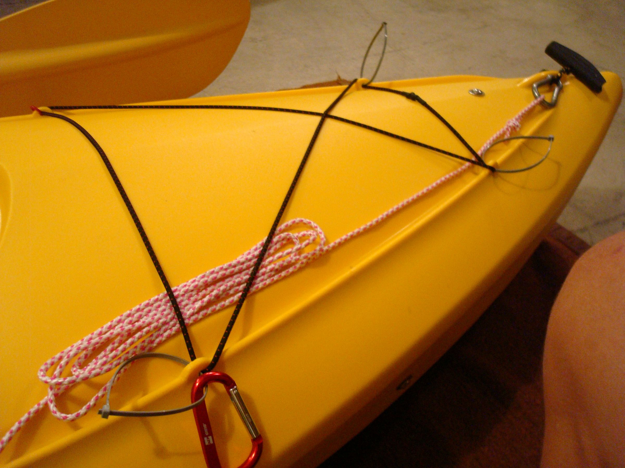 Rigging a SINK (sit-in-kayak) for Fishing : 4 Steps (with Pictures ...