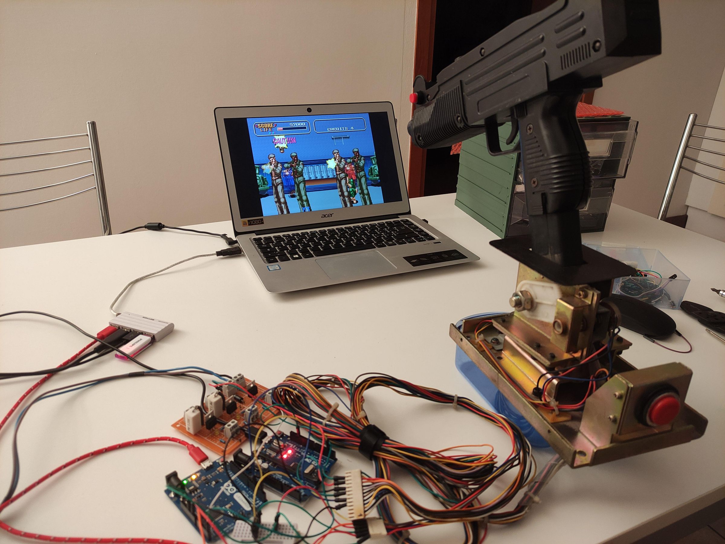 SNK Positional Gun Arcade Assembly Retrofit : 7 Steps - Instructables