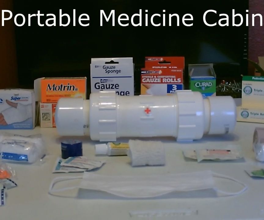 DIY Waterproof Medicine Cabinet! - Portable "On-The-Go" First-Aid Kits ...