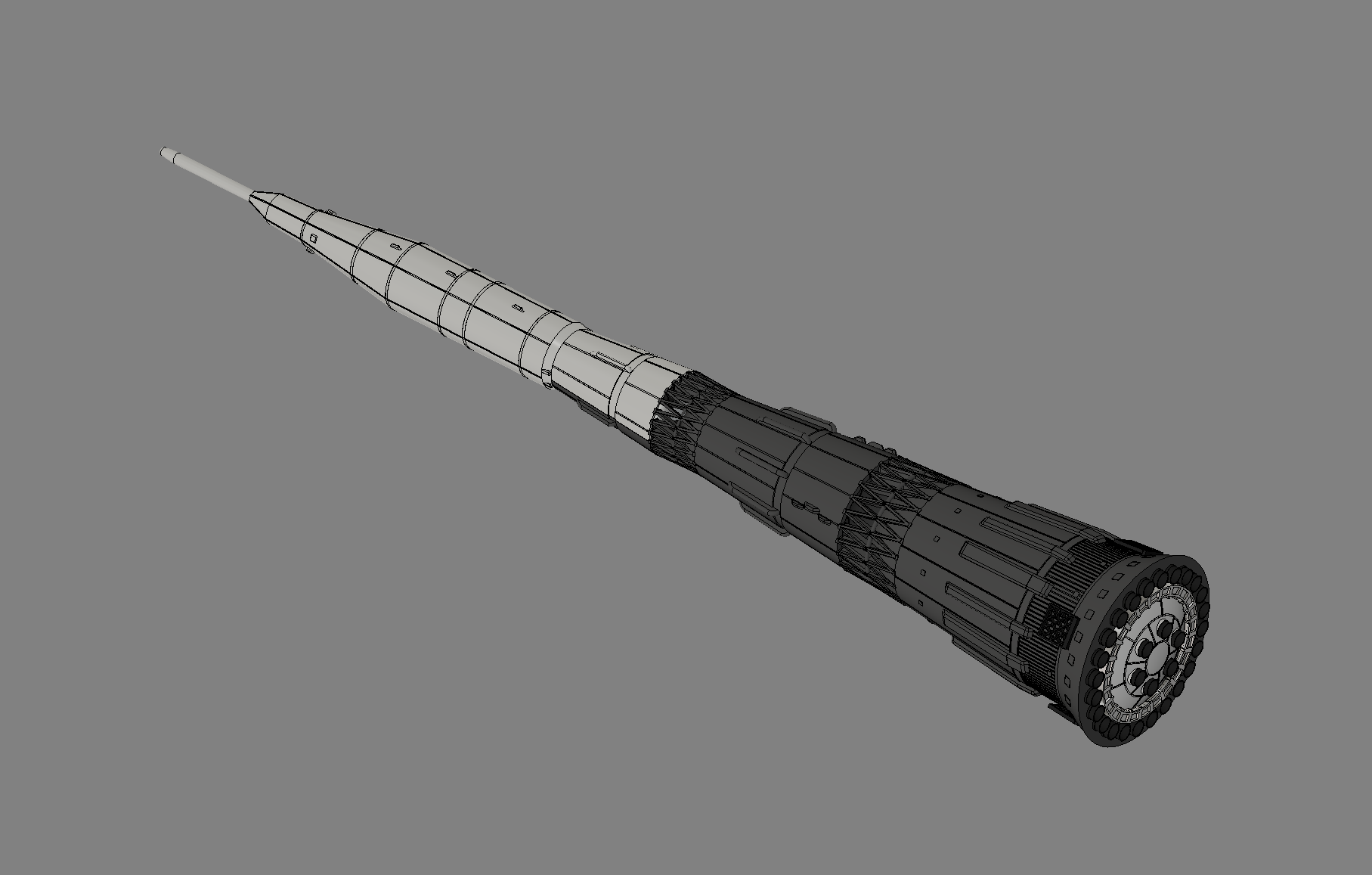 Printing and Assembly Guide of the Soviet N-1 Rocket : 14 Steps (with ...