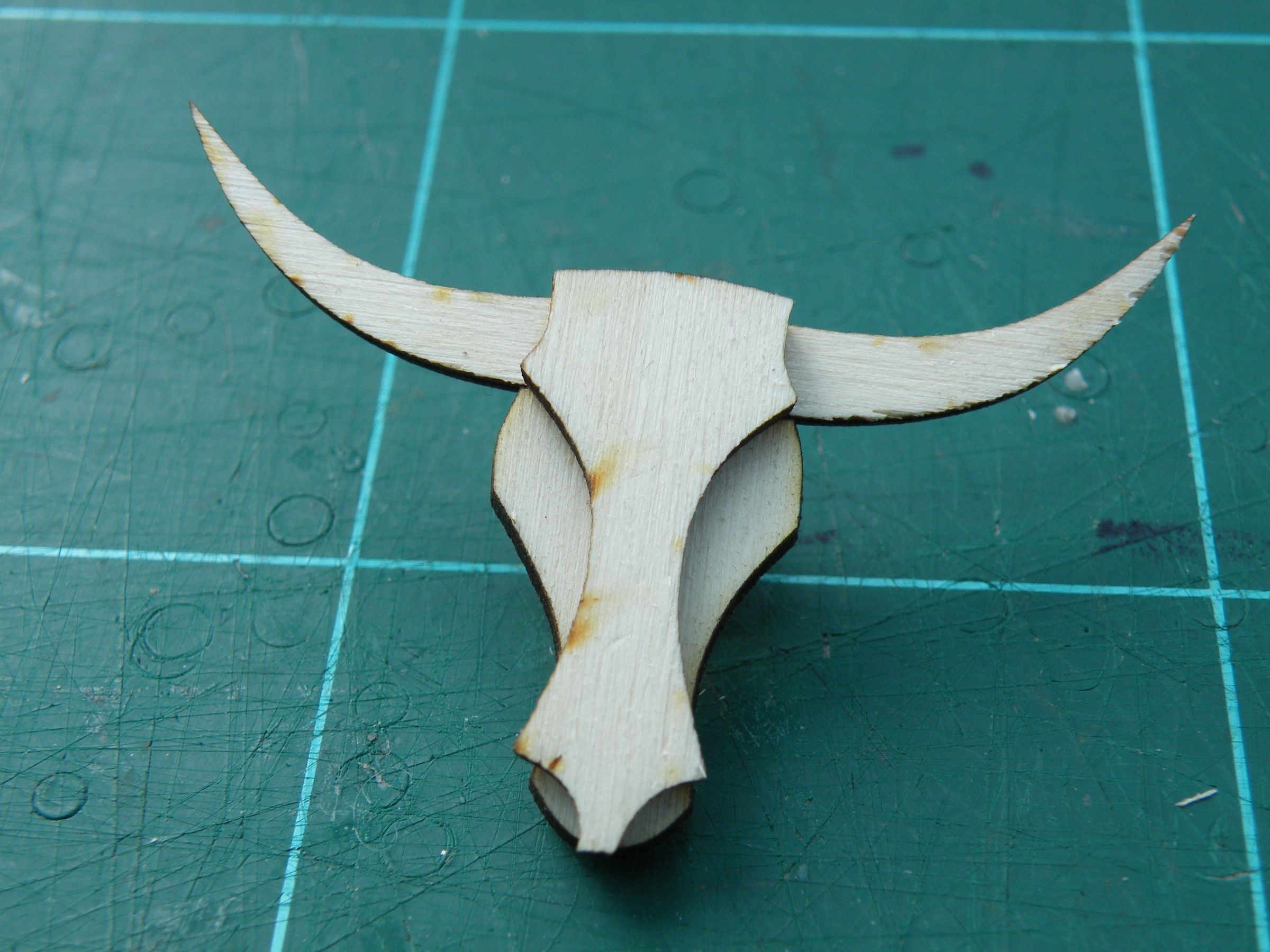 Wooden Bull's Head Remix : 4 Steps (with Pictures) - Instructables