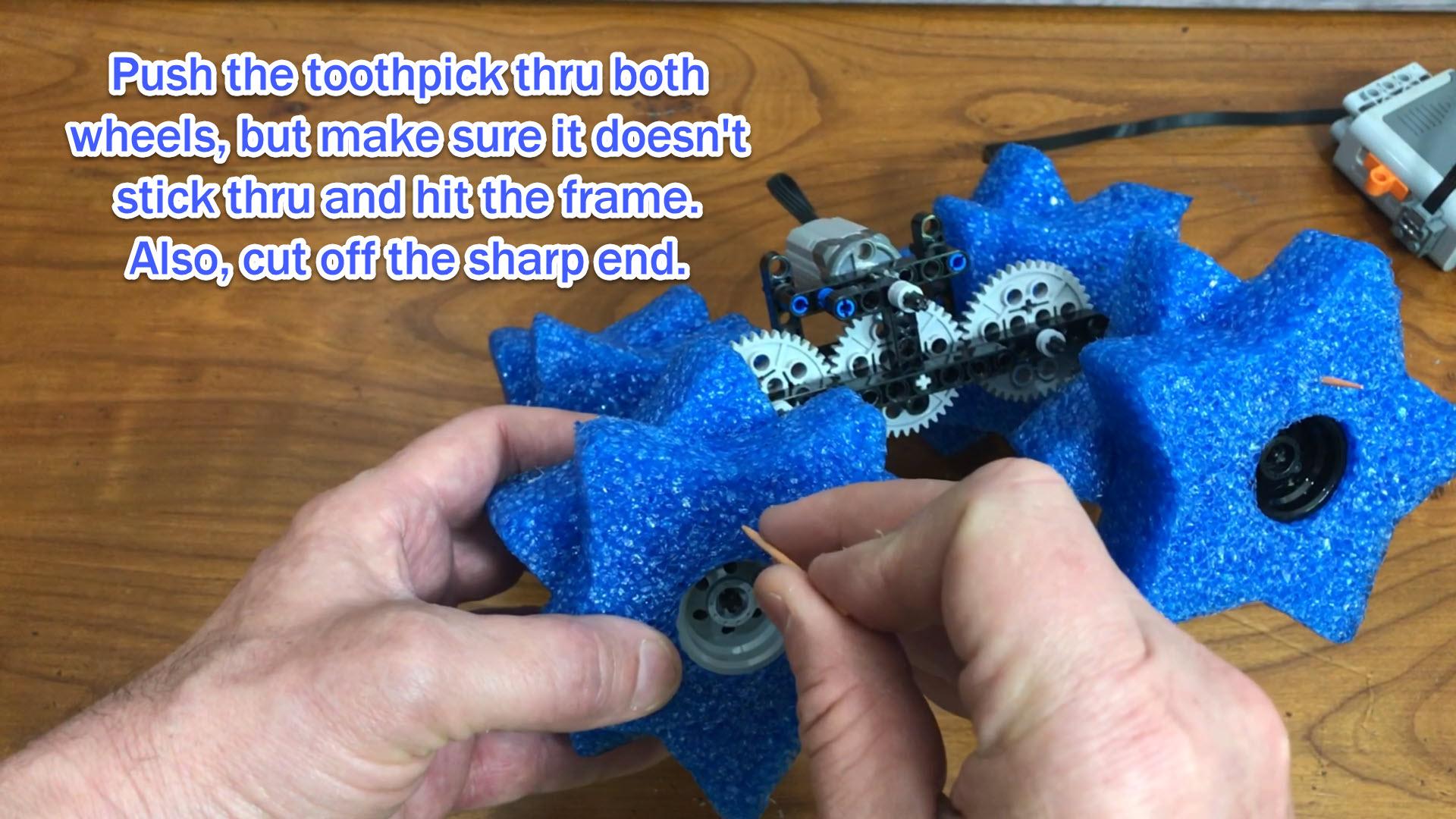 Amphibious Robots Using Pool Noodle Wheels : 4 Steps (with Pictures ...