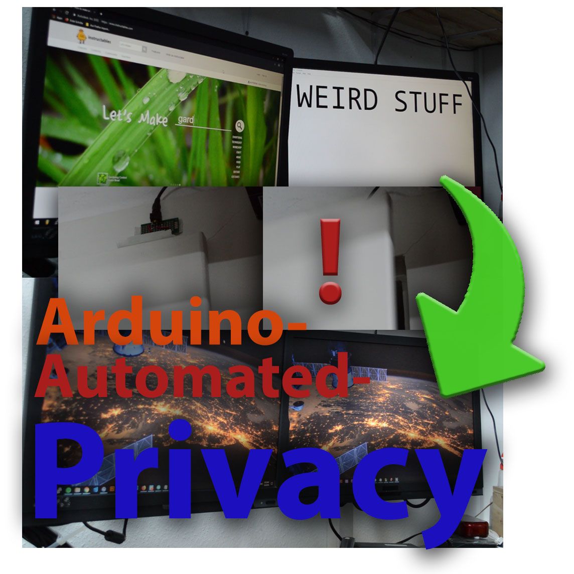 Pc-Privacy - Arduino Automated Privacy for Your Computer : 5 Steps ...