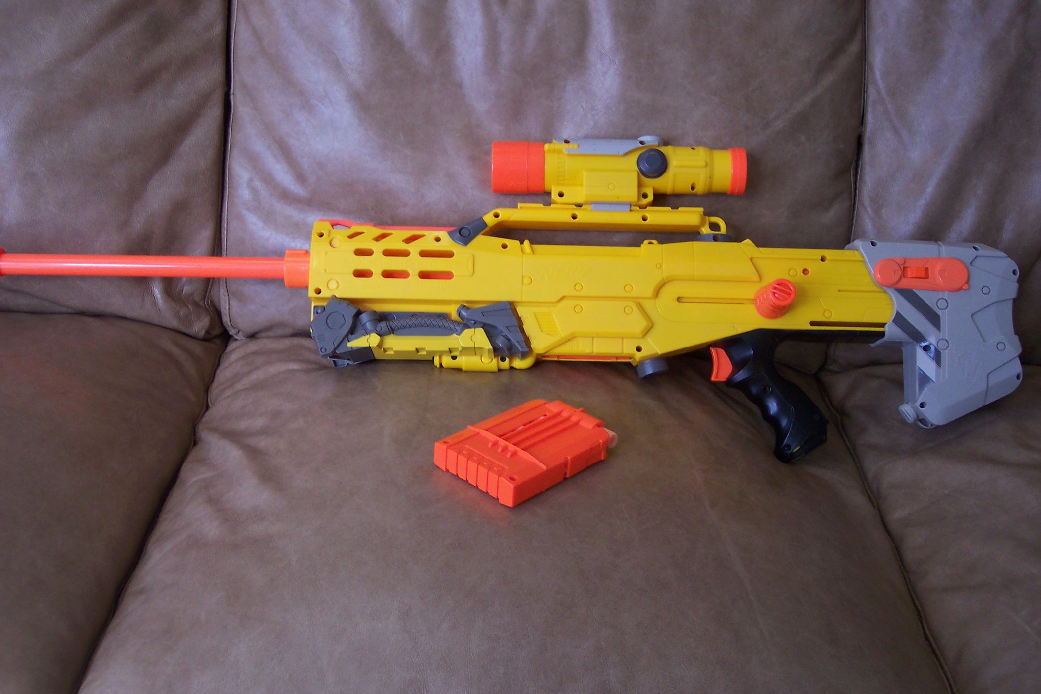 Nerf Longshot Light Weight Mod : 5 Steps - Instructables