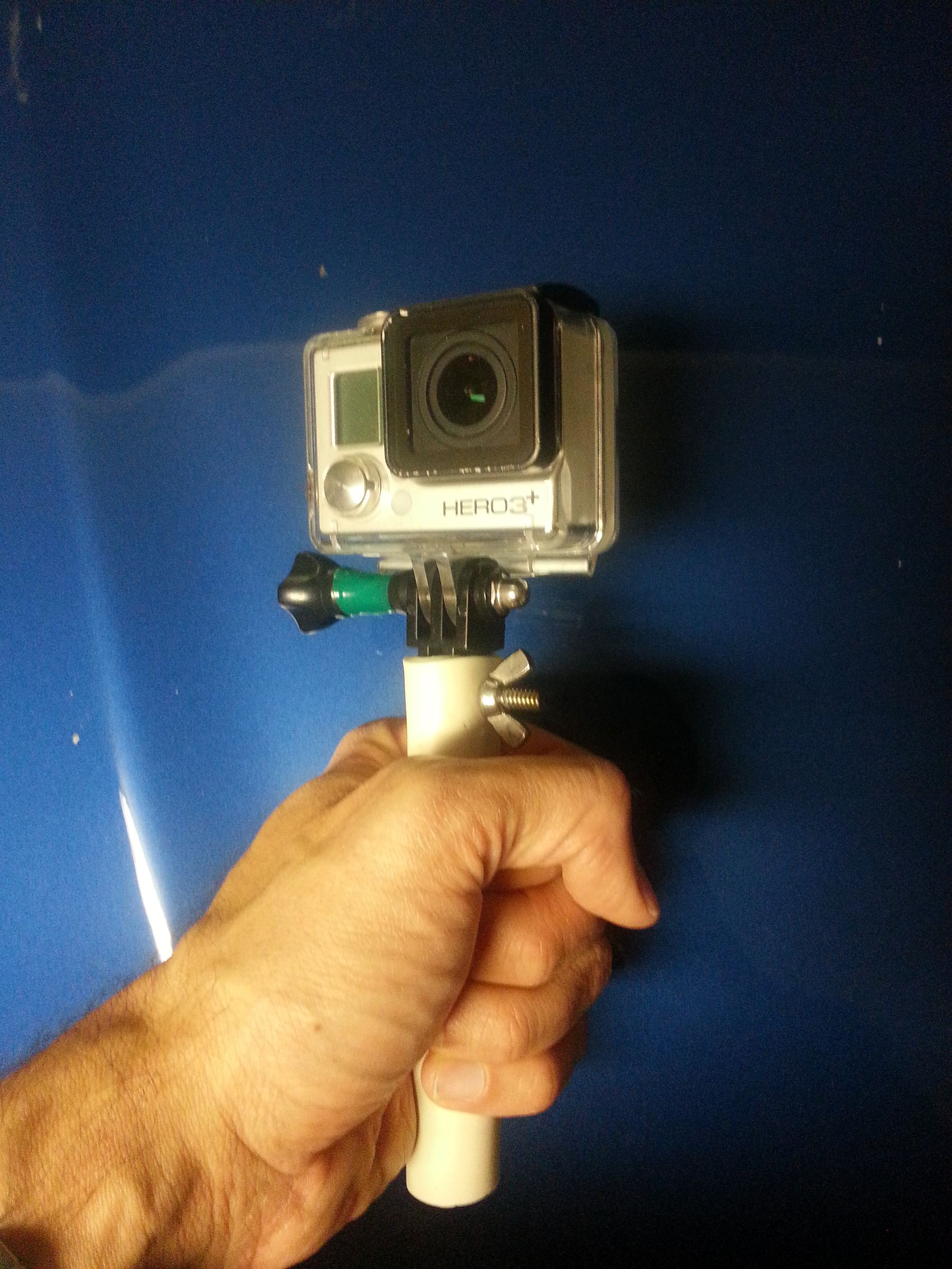 Heat-molded GoPro PVC Mount System : 4 Steps - Instructables