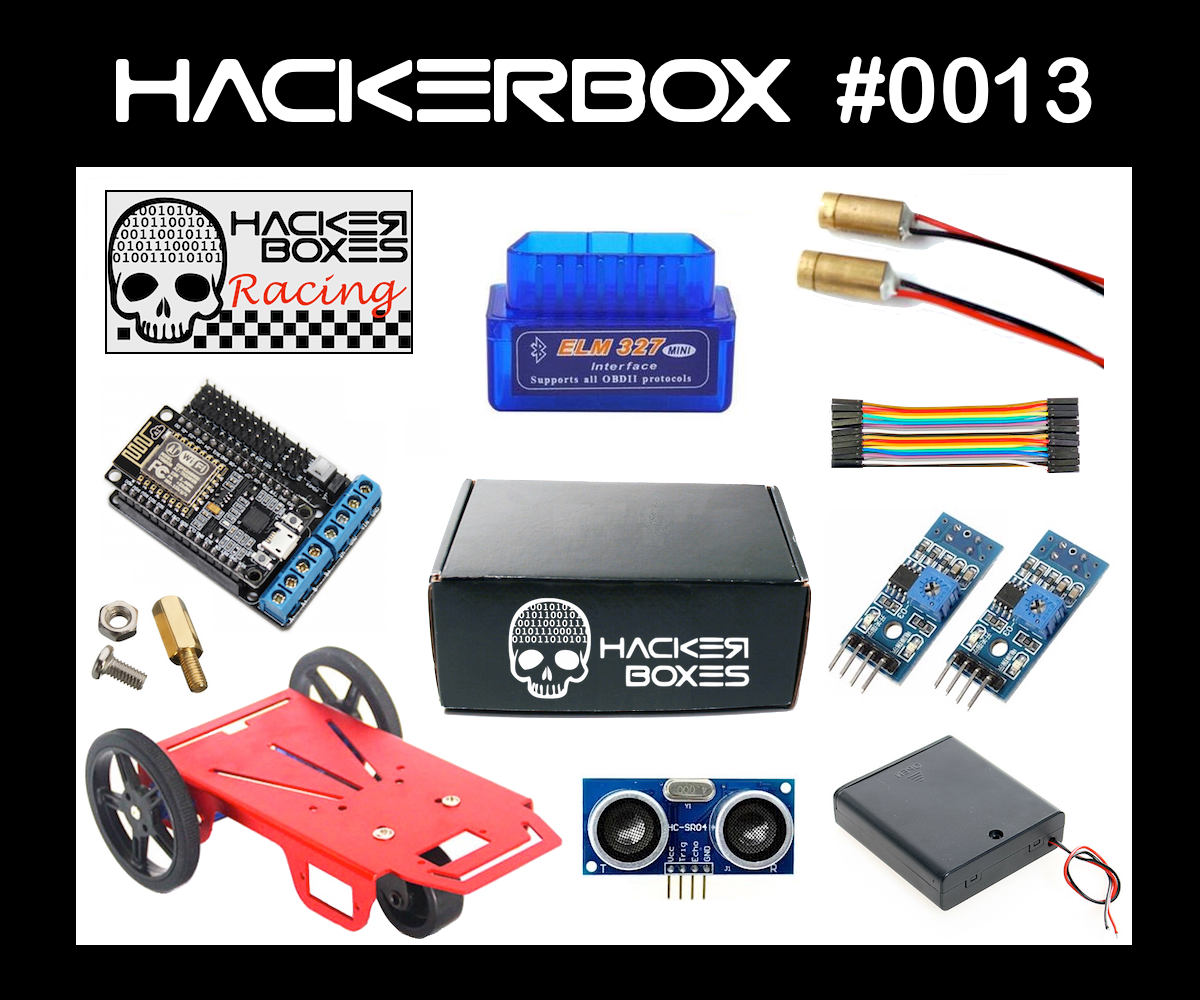 HackerBoxes 0013: Autosport : 12 Steps - Instructables