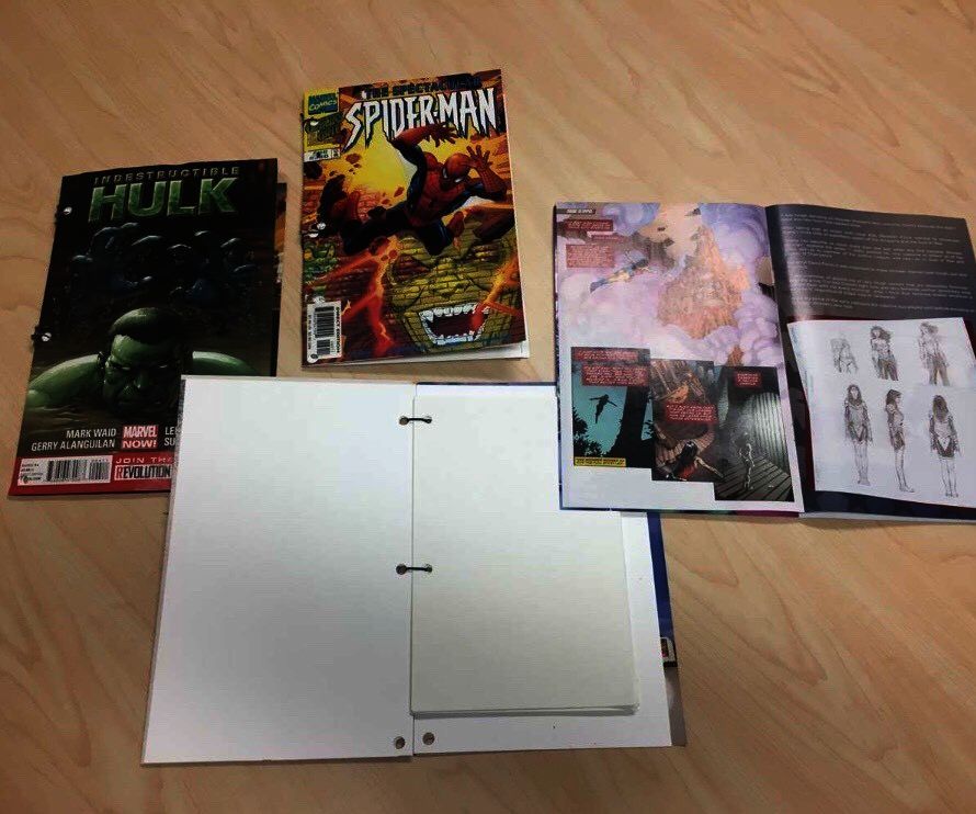 Comic Book Sketch Book : 8 Steps - Instructables