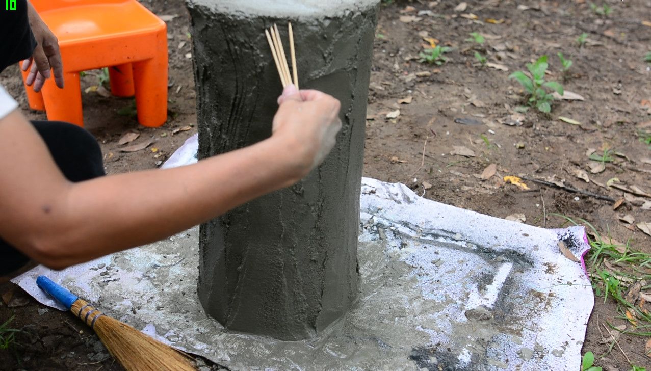 How to Make Concrete Tree Stump : 8 Steps (with Pictures) - Instructables