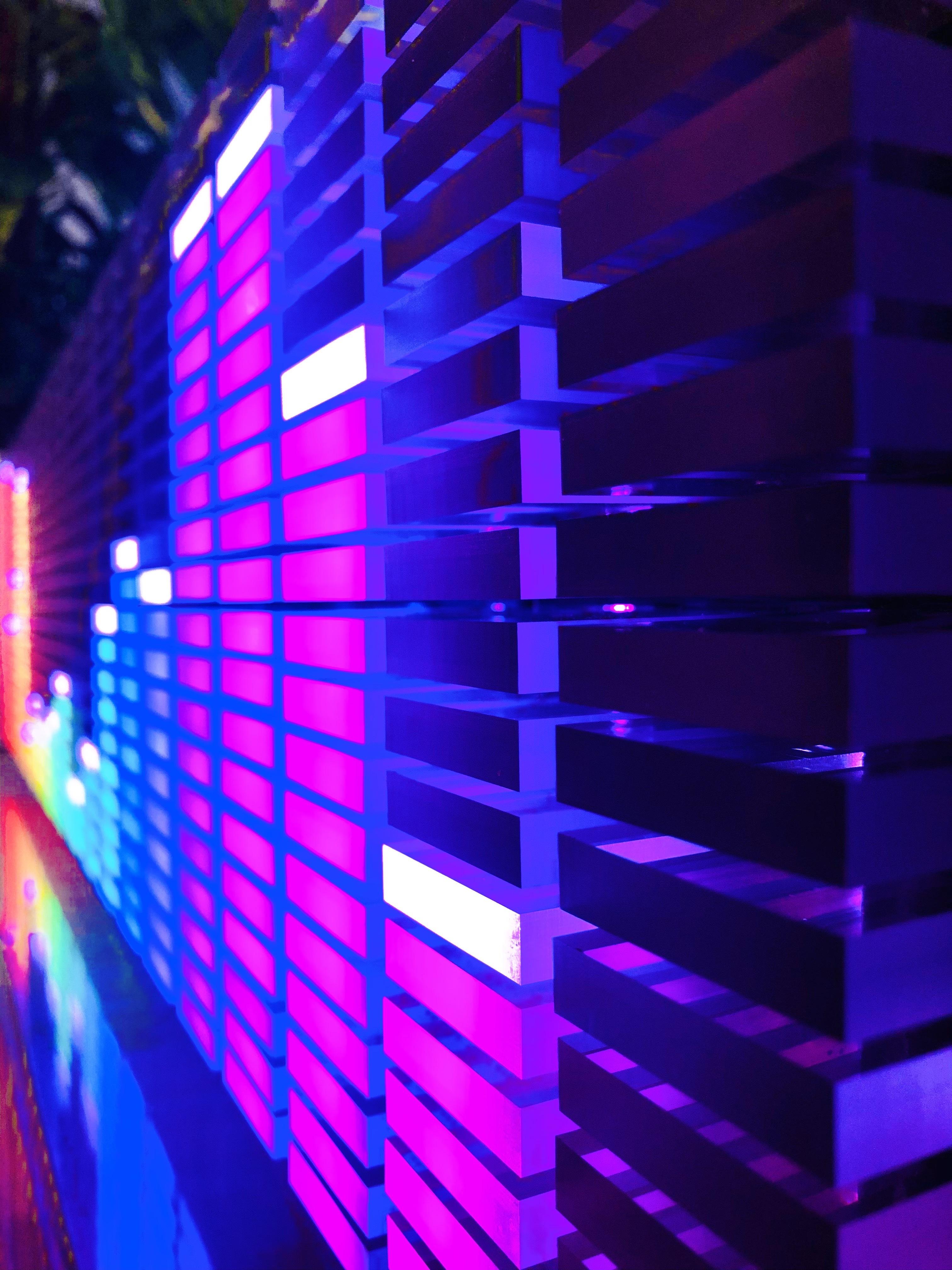 Audio Spectrum Display ASD_V1.0 – ESP32 + 399 WS2812B : 18 Steps (with ...