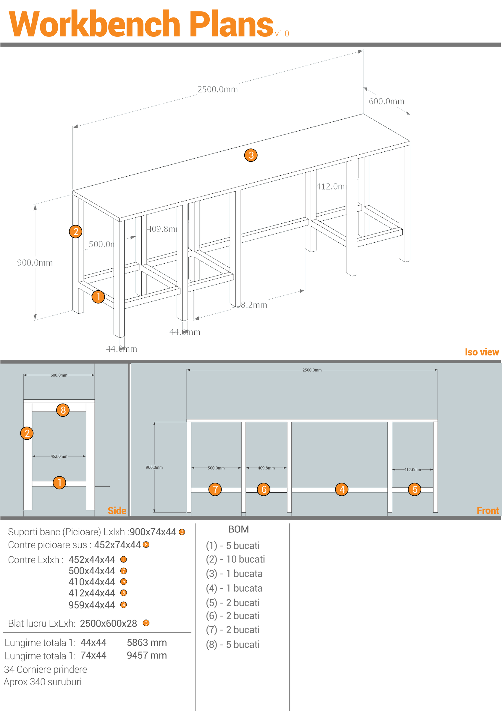 Garage Wood Workbench : 4 Steps - Instructables