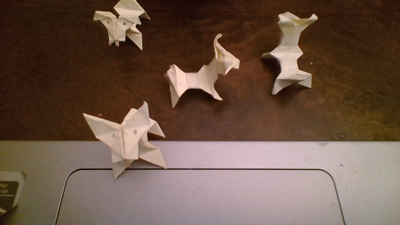 Origami Dog (3d) + All the Other Origami You Learn on the Way. : 3 ...