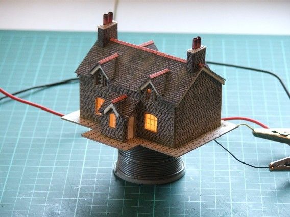 Enhanced Card Kits for Model Railway, Railroad or Diorama : 13 Steps ...