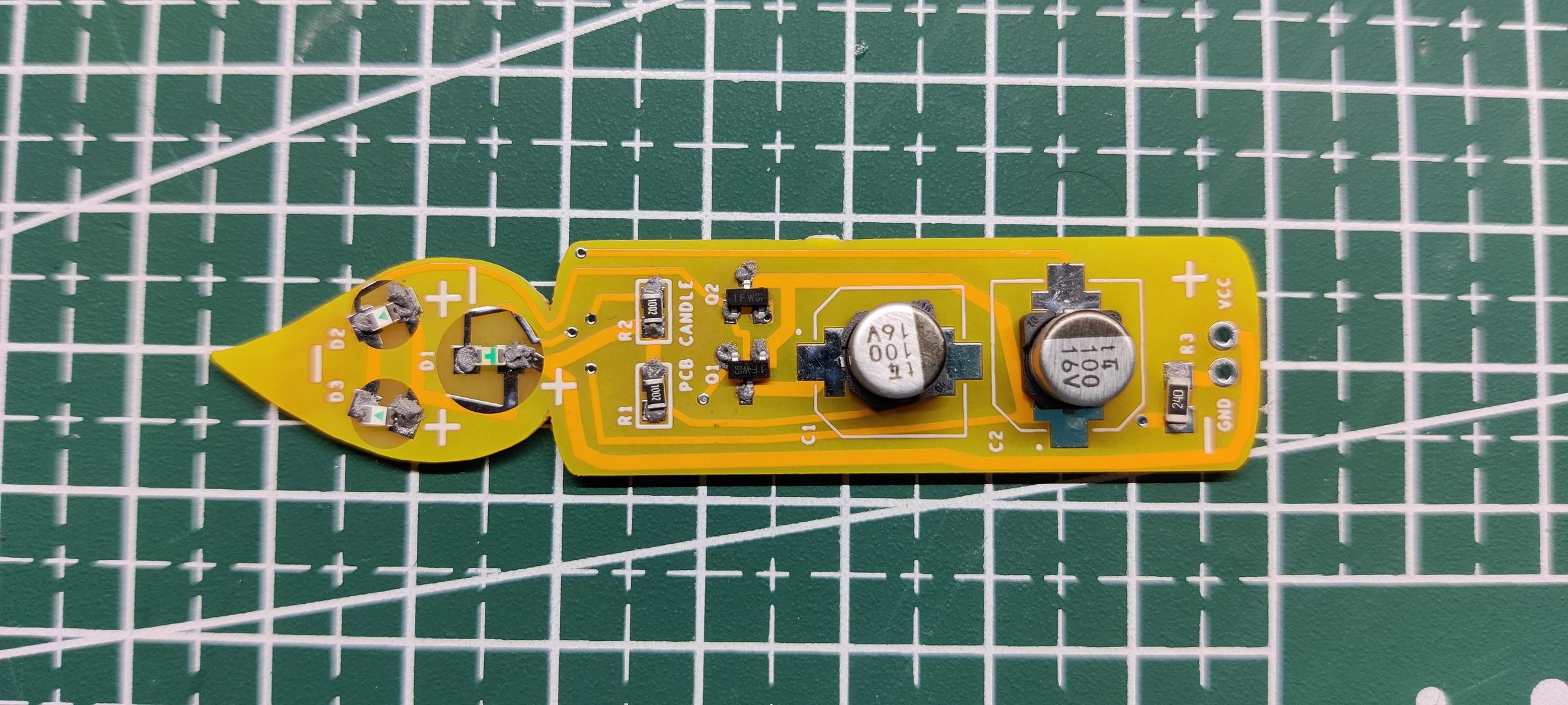 PCB Candle That Glows Forever- KINDA : 12 Steps (with Pictures ...