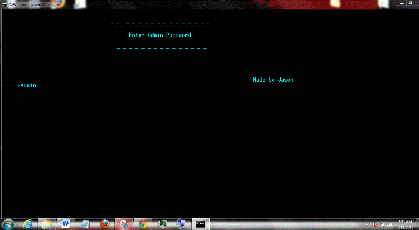 Batch Menu With Log-in System : 6 Steps - Instructables