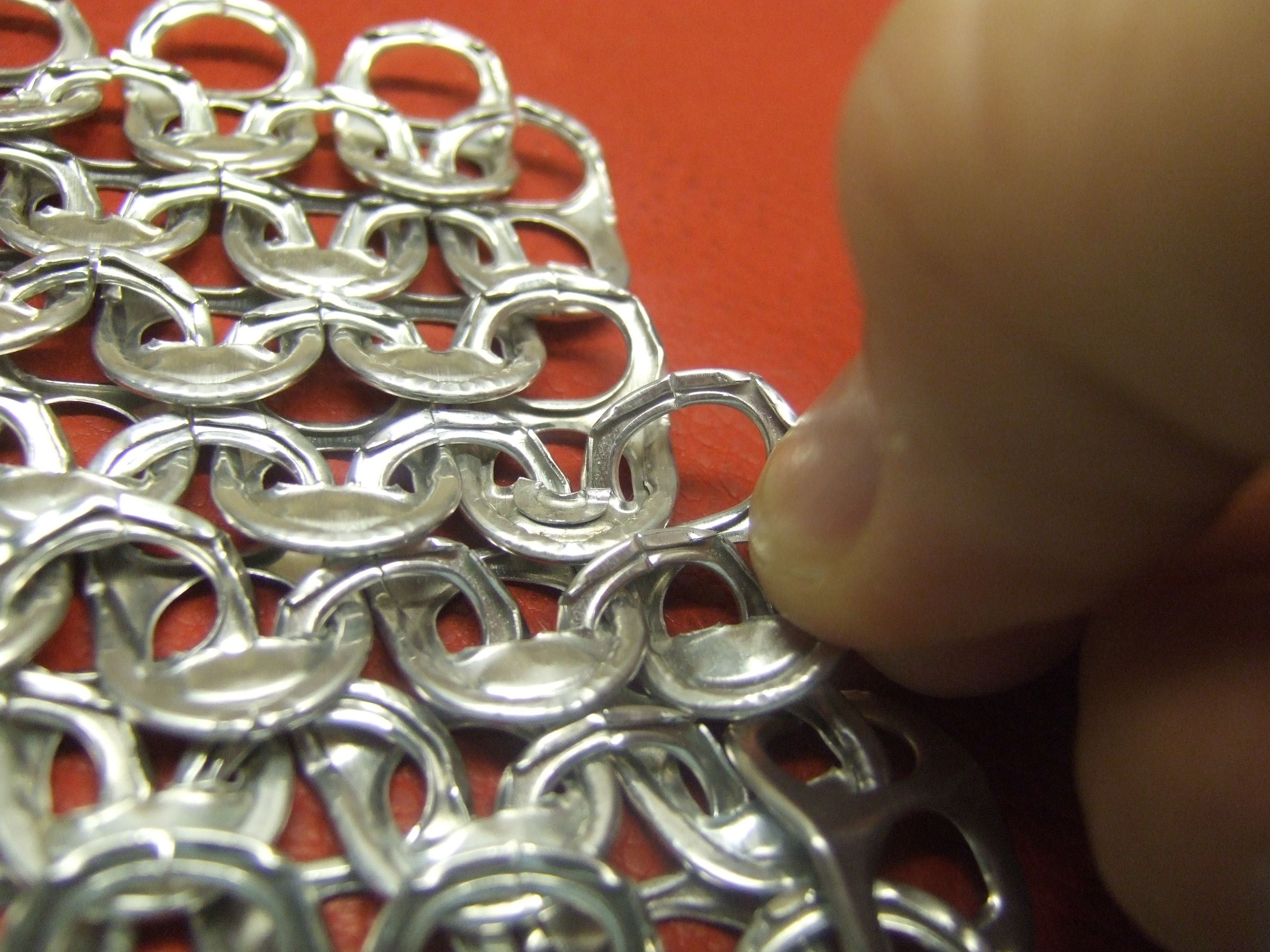Genuine Chainmaille From Pop Tabs : 8 Steps (with Pictures) - Instructables