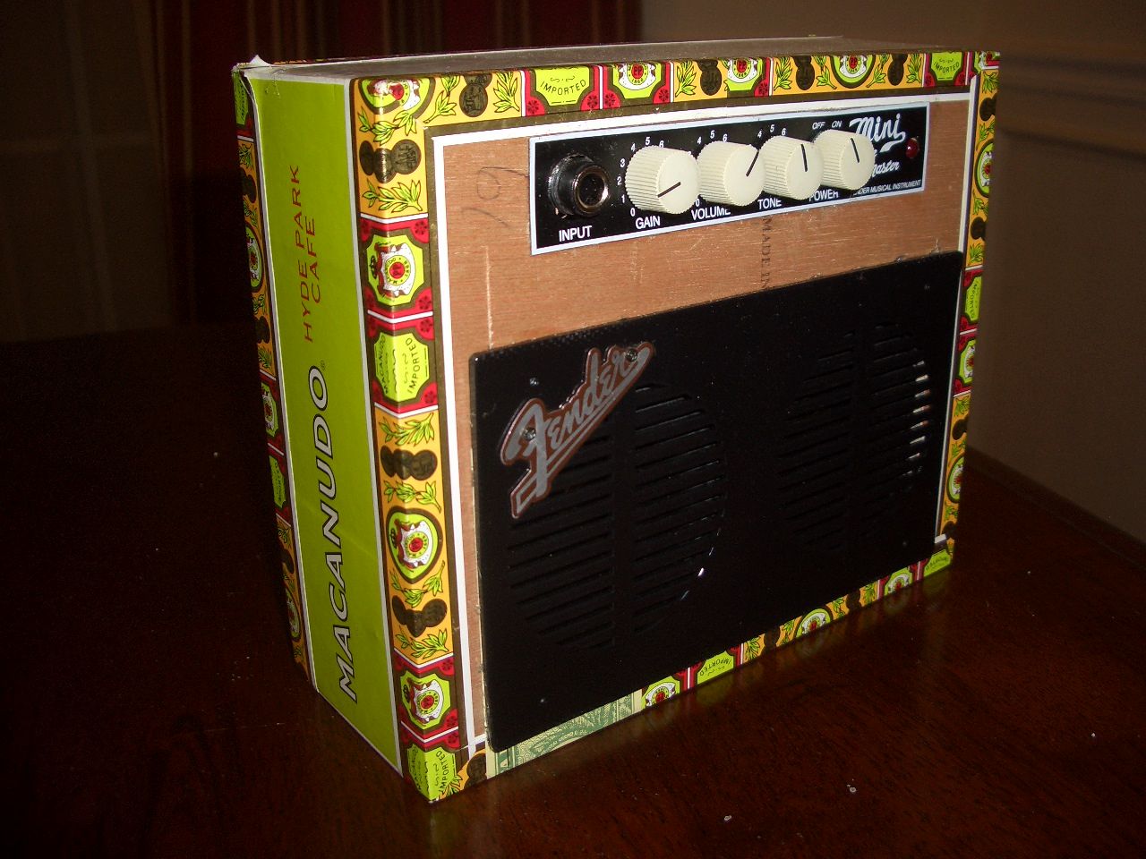 Cigar Box Amplifier Case Mod : 10 Steps - Instructables
