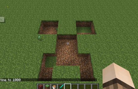 Simple Minecraft Lava Creeper Face ;) : 3 Steps - Instructables