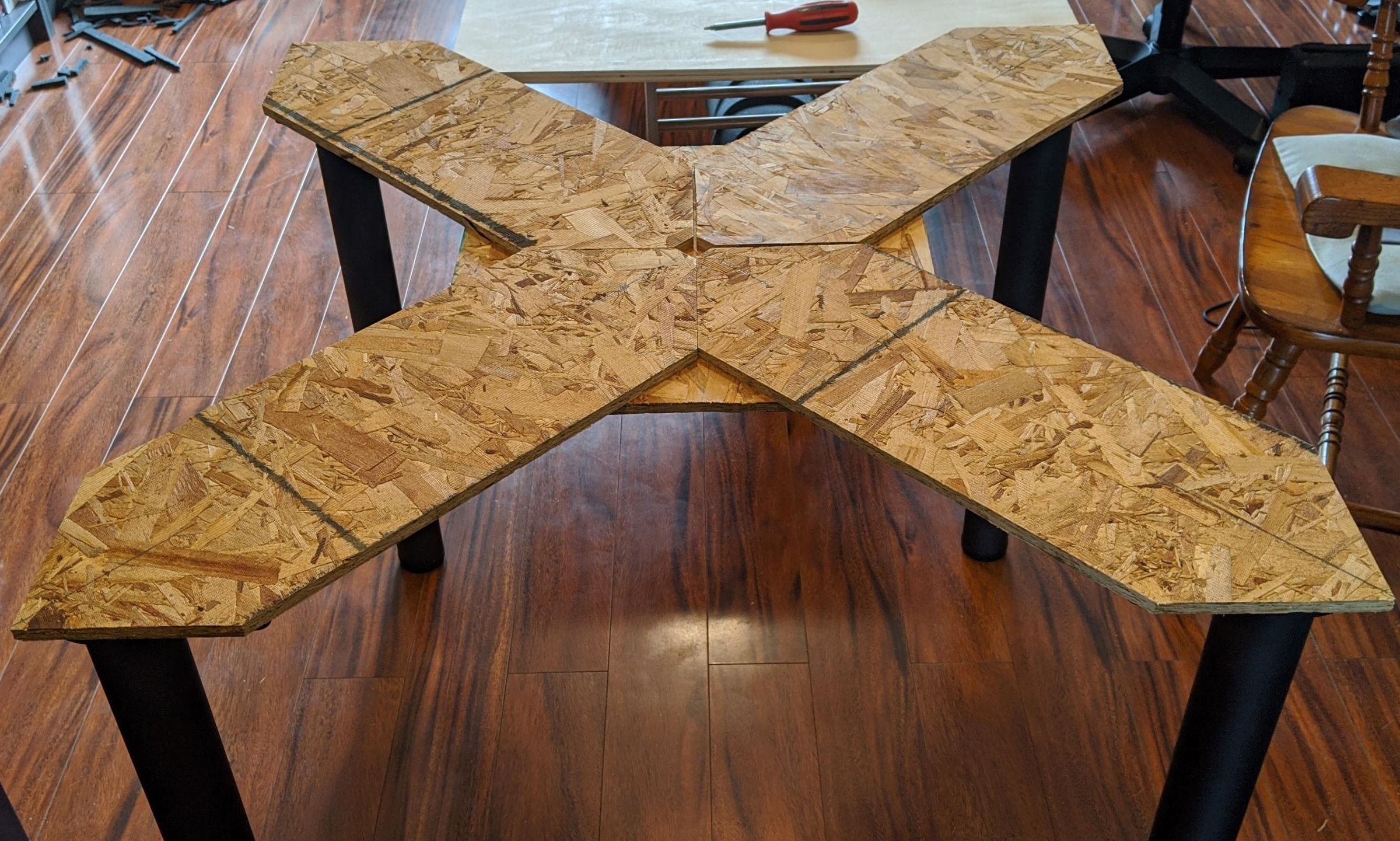Space Saving Expandable Table for Tabletop and Board Games : 25 Steps ...