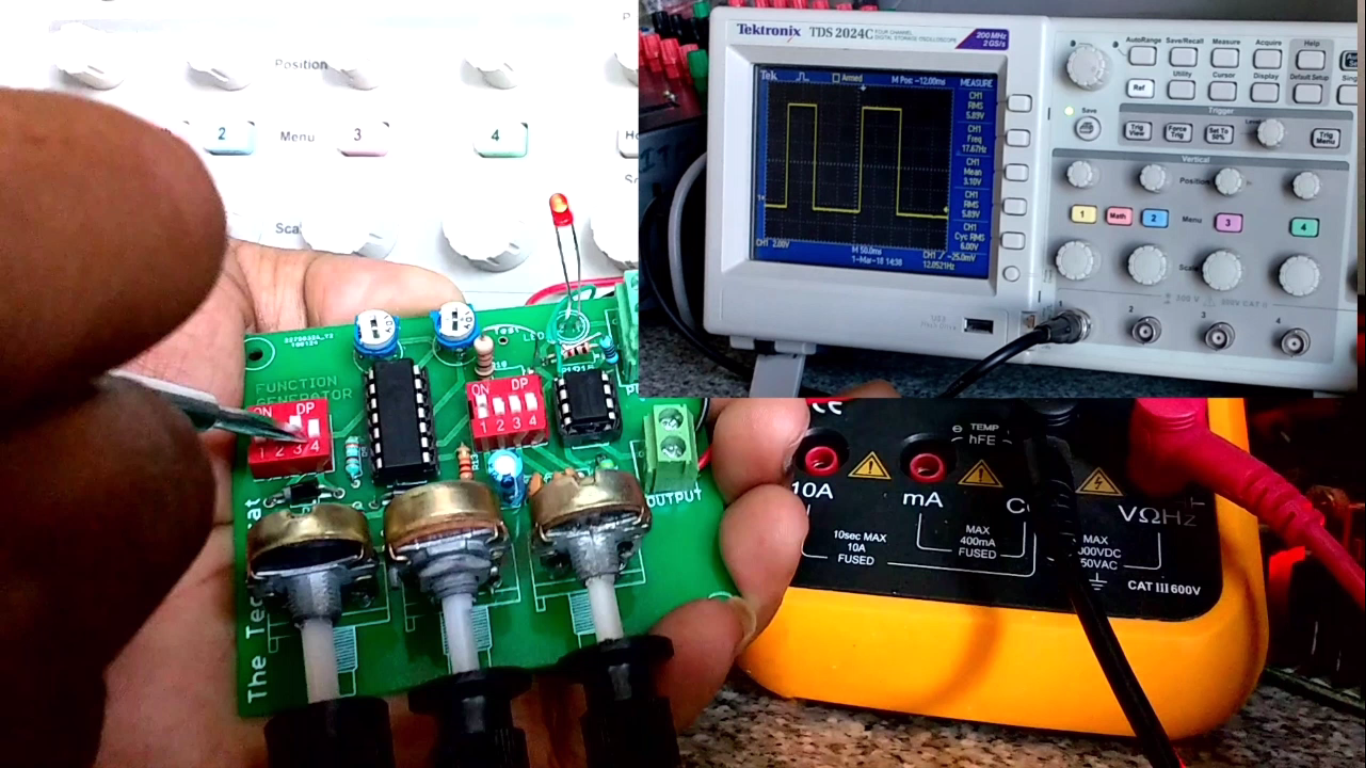 How to Make a Signal Generator| Learn to Generate Electrical Signals ...