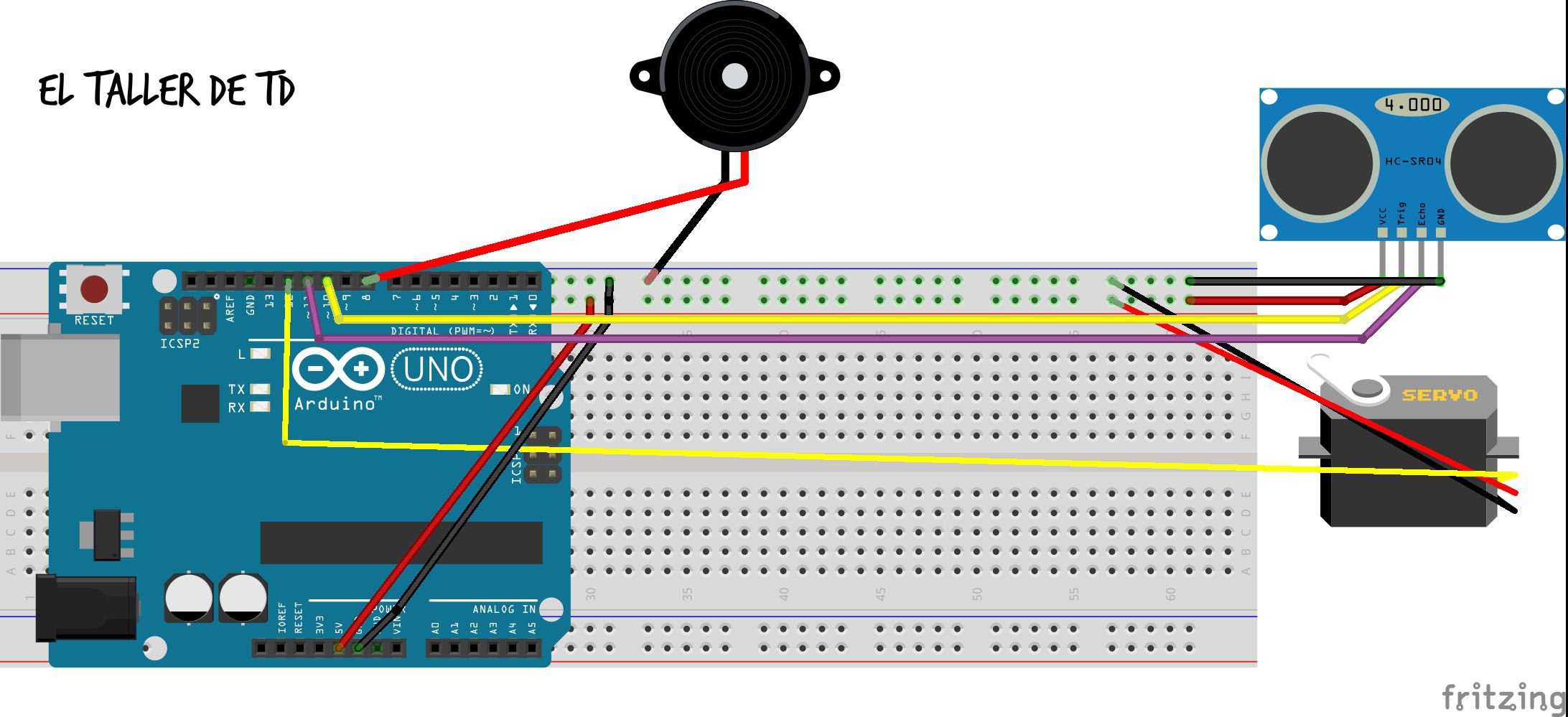 Radar Gráfico Con Arduino Y Processing : 6 Steps (with Pictures ...