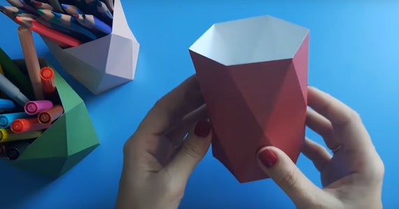 Diy ПОДСТАВКА ДЛЯ КАНЦЕЛЯРИИ КАРАНДАШЕЙ И РУЧЕК СВОИМИ РУКАМИ 7 Steps