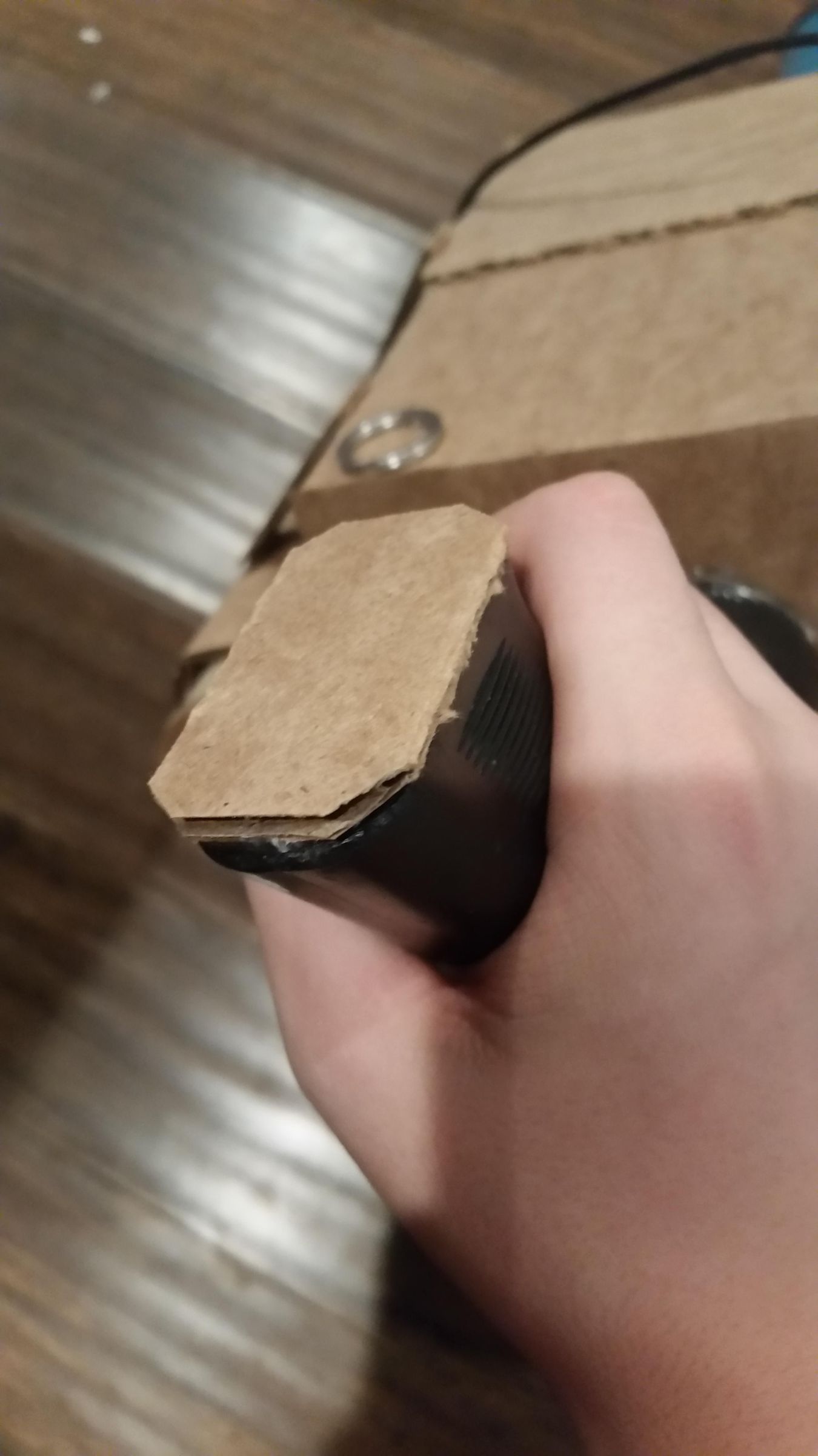 DIY Minigun Cardboard Halloween Prop : 11 Steps - Instructables