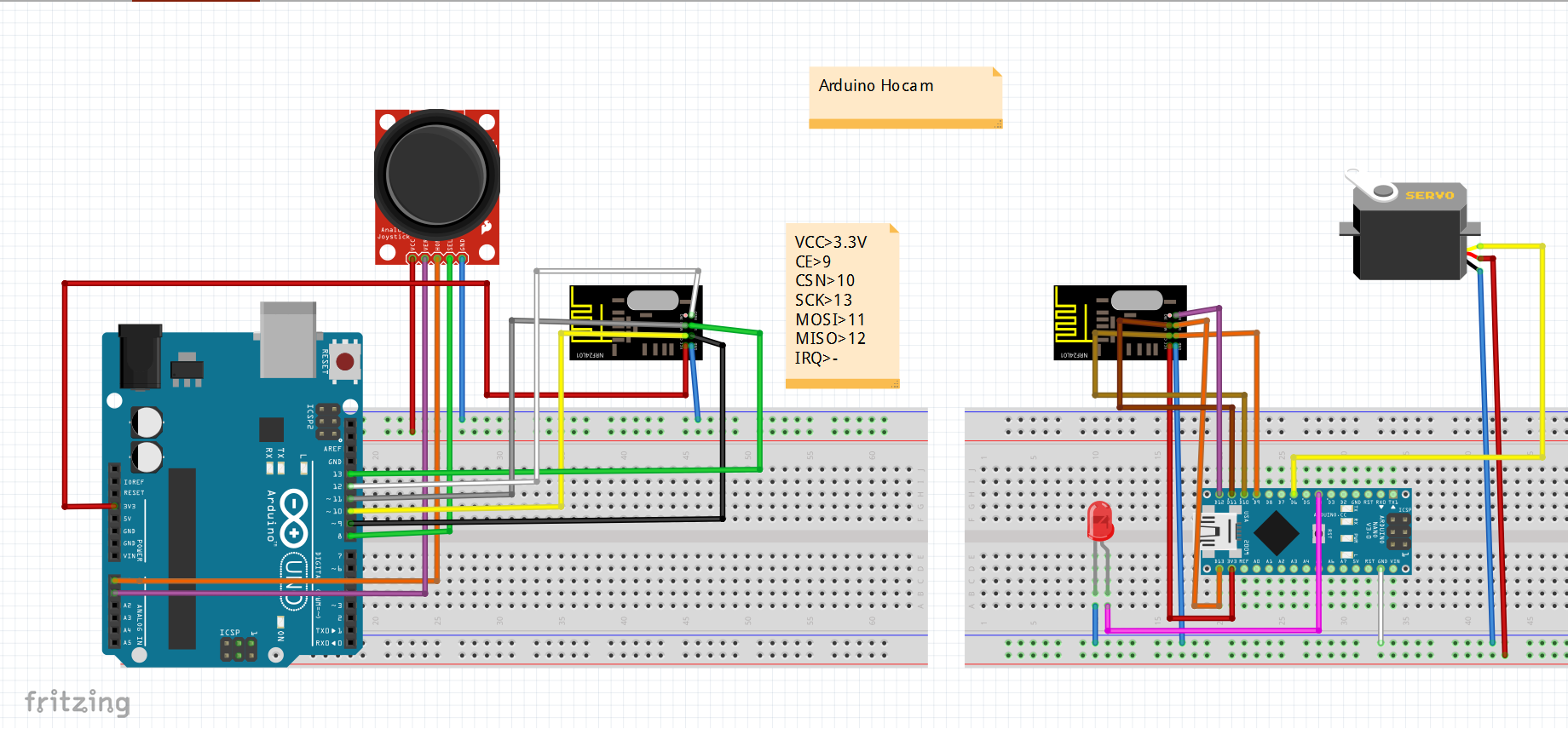 How to Use NRF24L01 Wireless Remote Controll With an Arduino ...