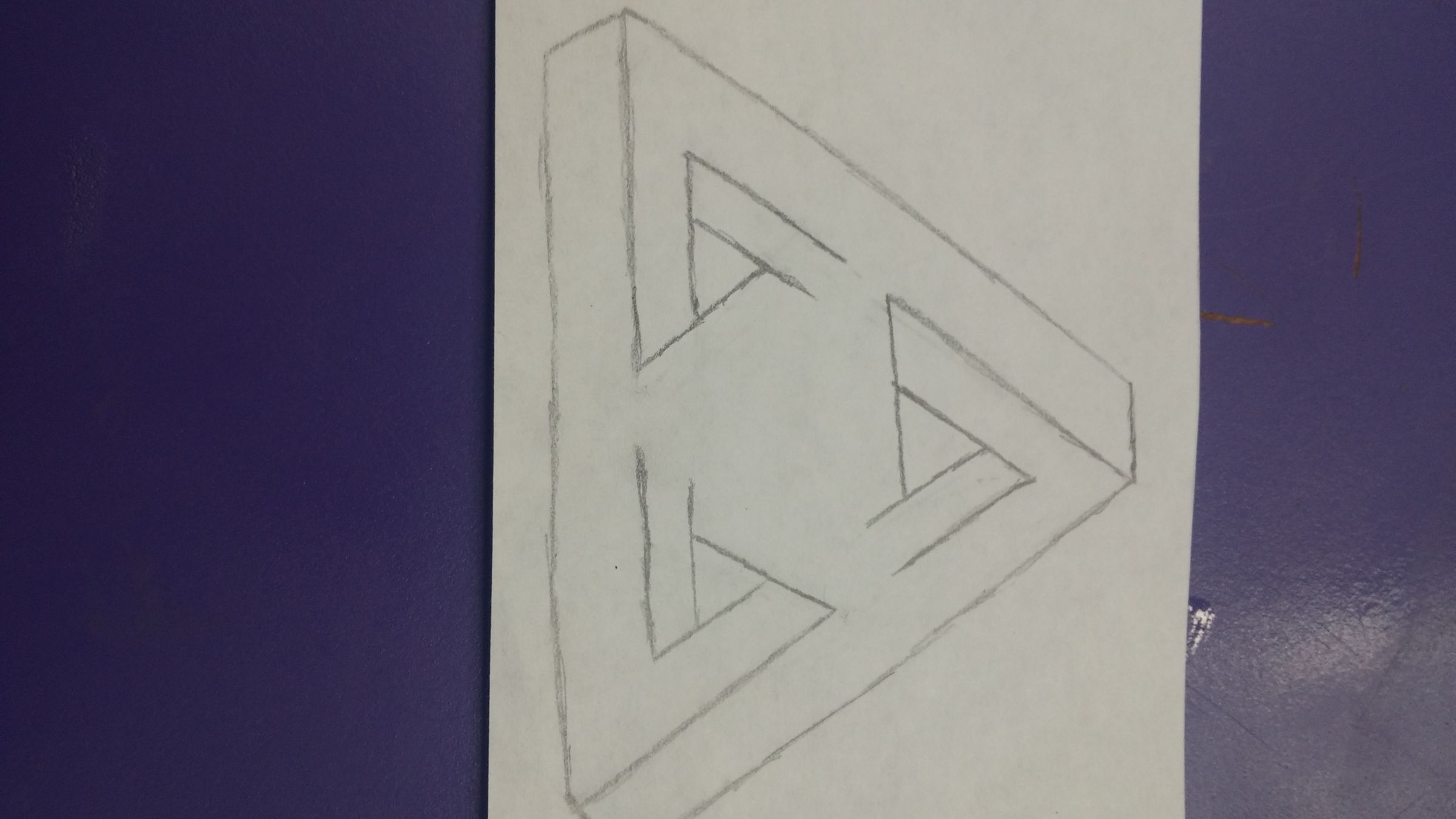 The Impossible Triangle : 8 Steps (with Pictures) - Instructables